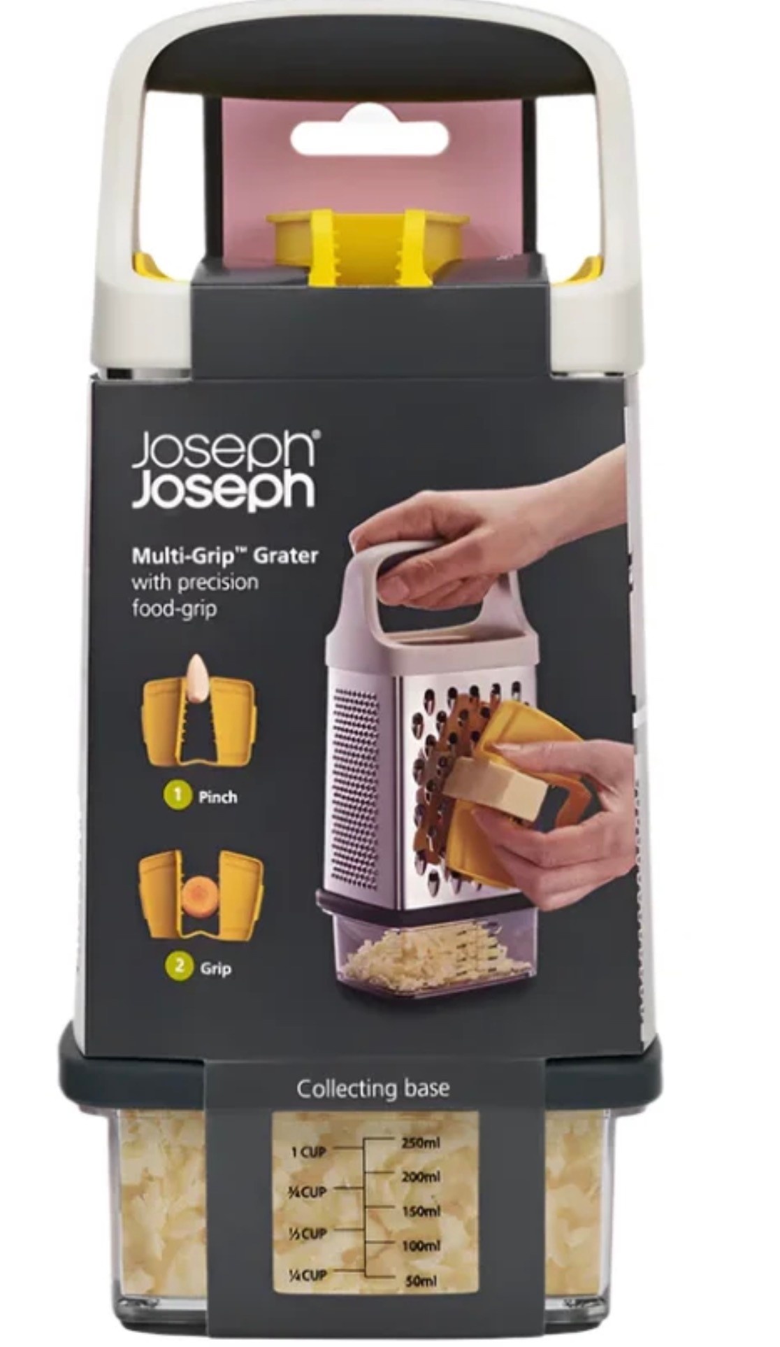 JOSEPH JOSEPH JOSEPH JOSEPH Multi-Grip Box Grater - Kitchen Therapy