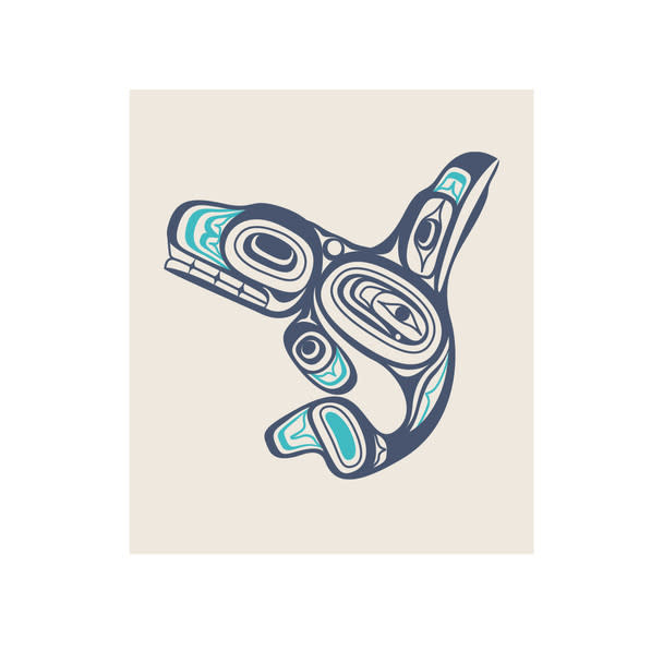 NATIVE NORTHWEST Eco Cloth - Whale - Kitchen Therapy