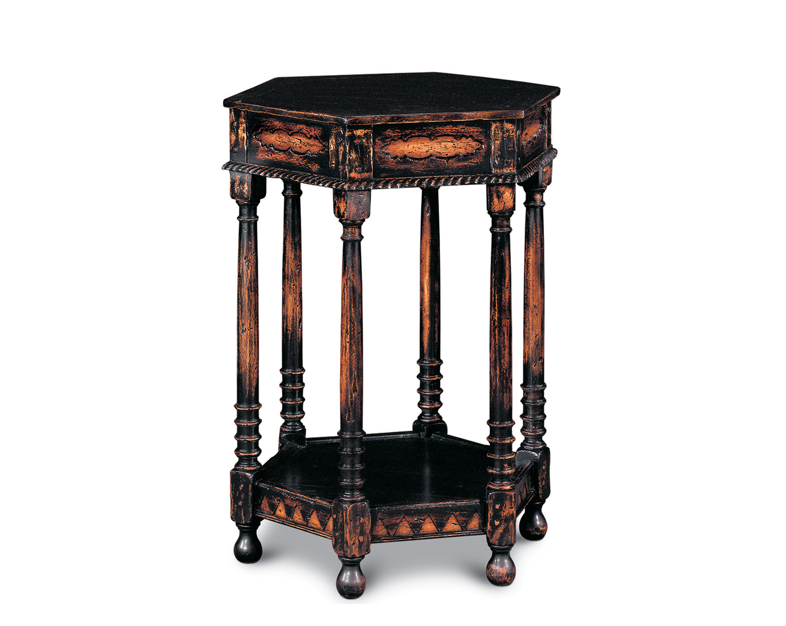 Hand Crafted Rustic Copala Auxiliary Table - The Collector's House