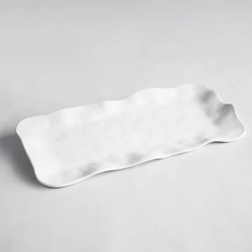 VIDA Nube Long Rectangle Tray, White - Avondale Gift Boutique