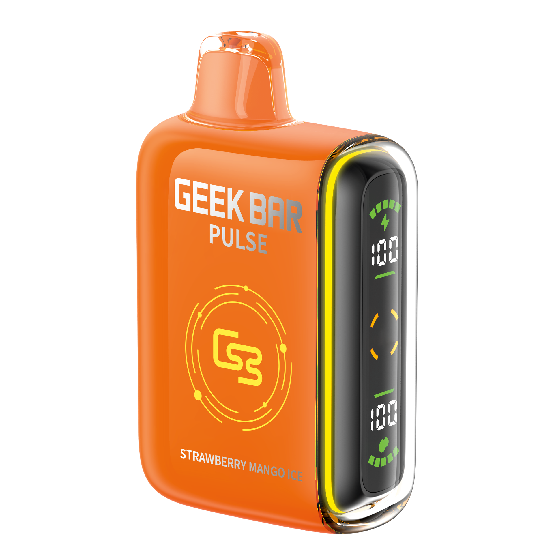 Geek Bar Pulse 9000 Puff Disposable (Single) Strawberry Mango Ice ...