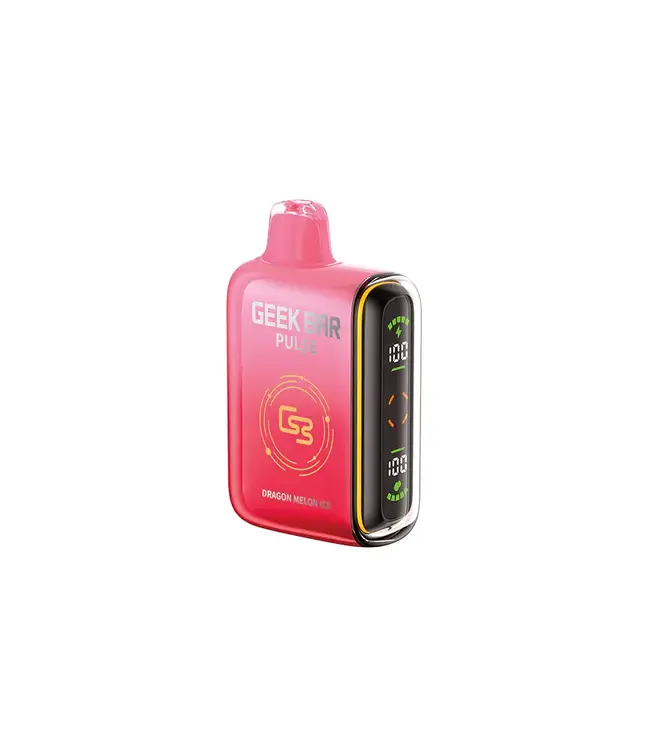Geek Bar Pulse 9000 Puff Disposable (Single) Dragon Melon Ice (ONTARIO ...