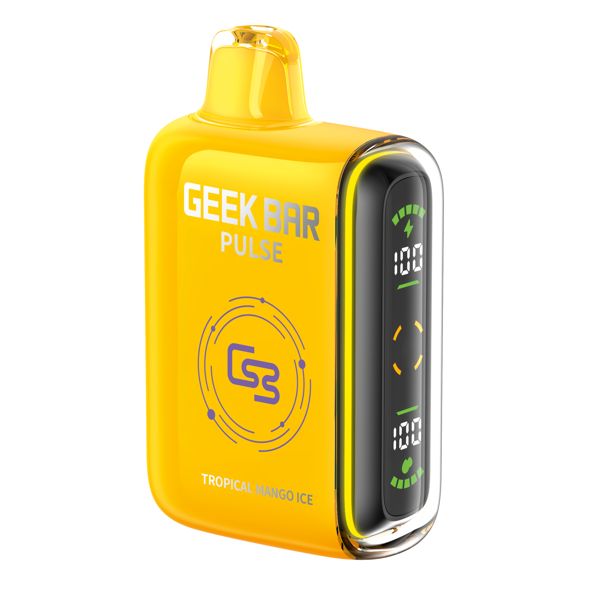 Geek Bar Pulse 9000 Puff Disposable (Single) Tropical Mango Ice ...
