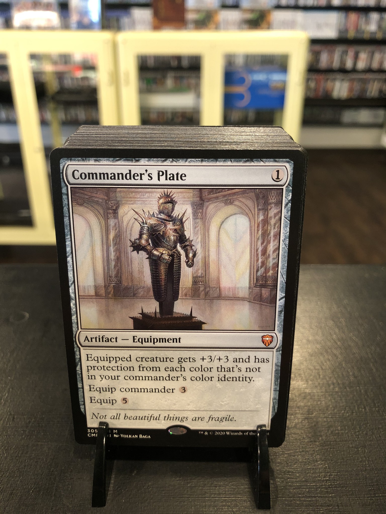 Commander's Plate (CMR) - The Deck Box