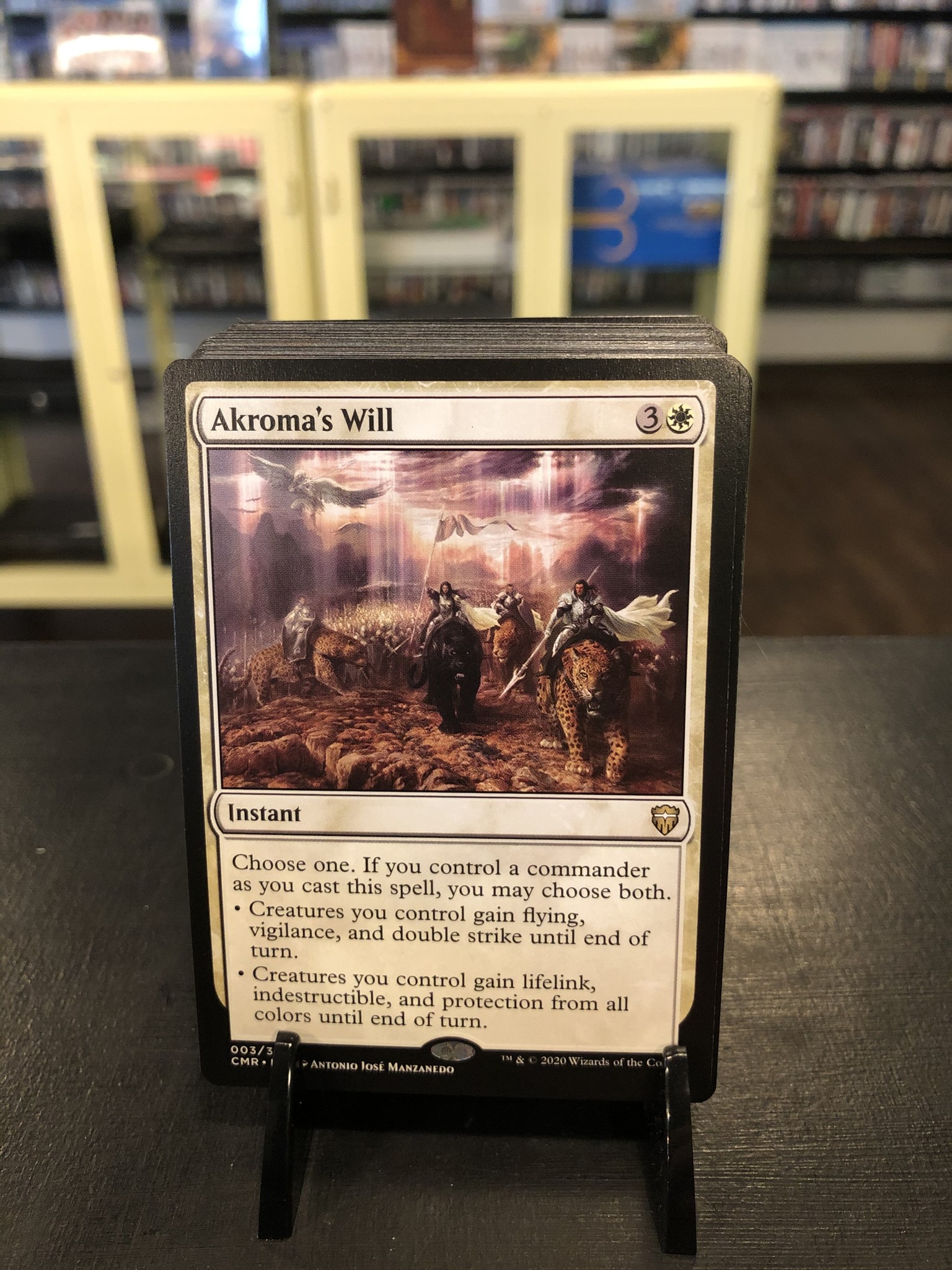 Akroma's Will (CMR) - The Deck Box