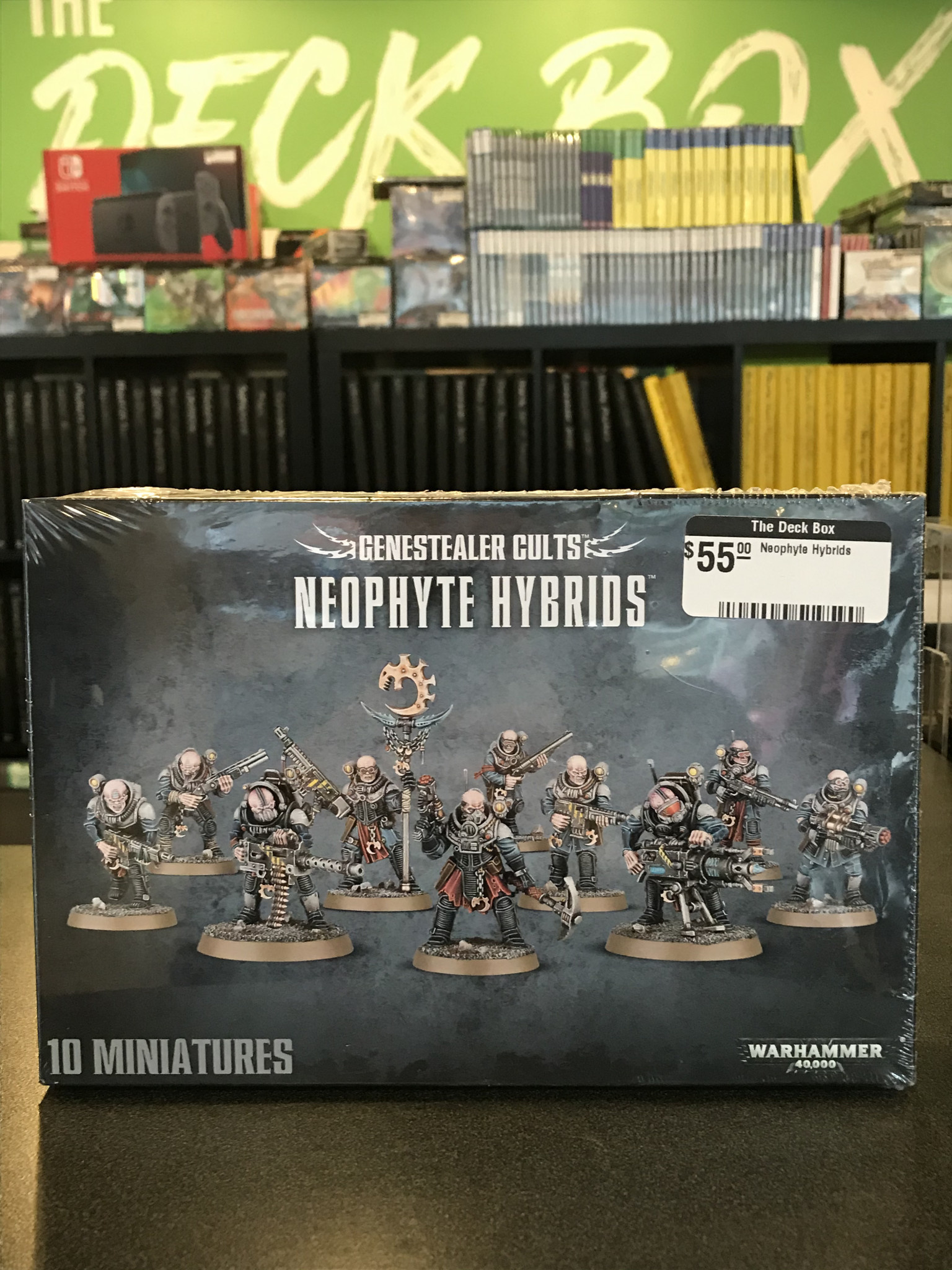 Warhammer 40K Neophyte Hybrids - The Deck Box