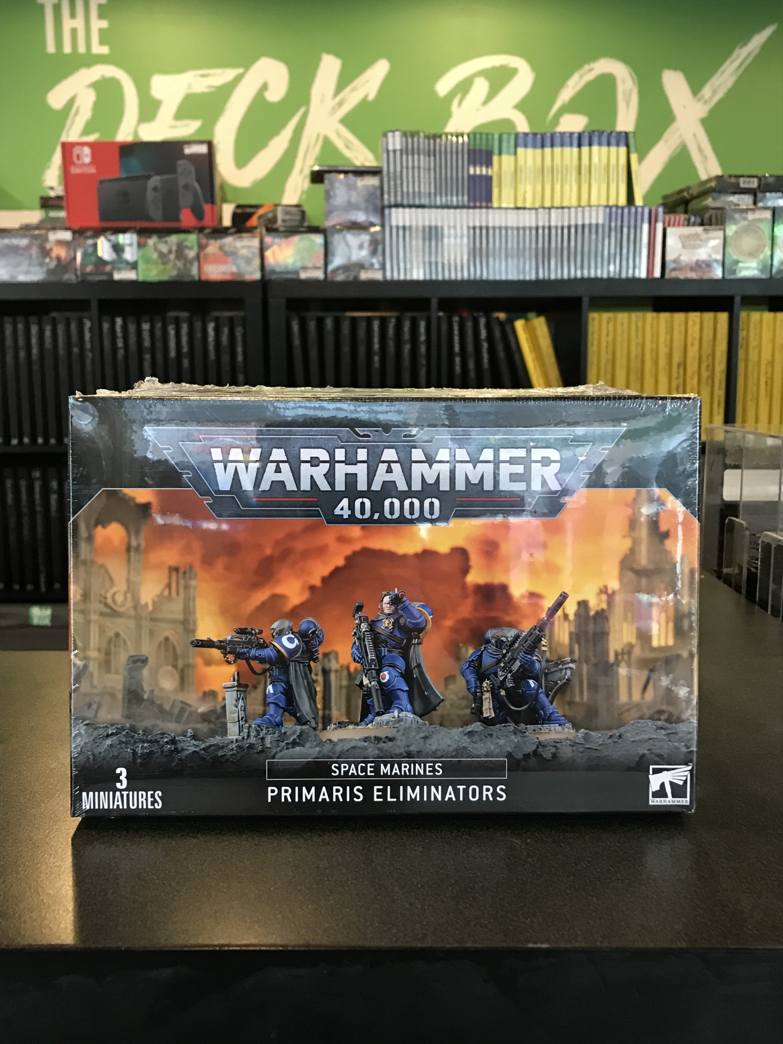 Warhammer 40K SPACE MARINES PRIMARIS ELIMINATORS - The Deck Box