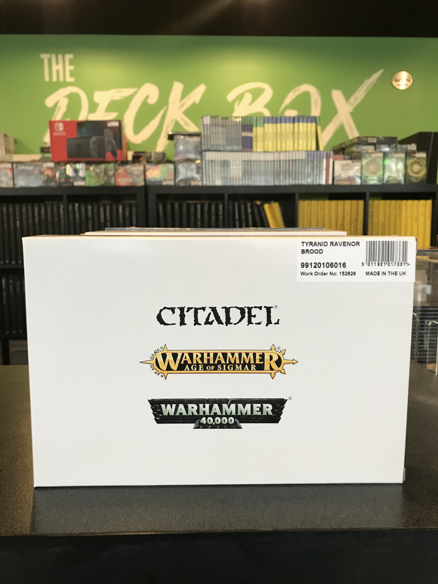 Warhammer 40K Ravener Brood - The Deck Box