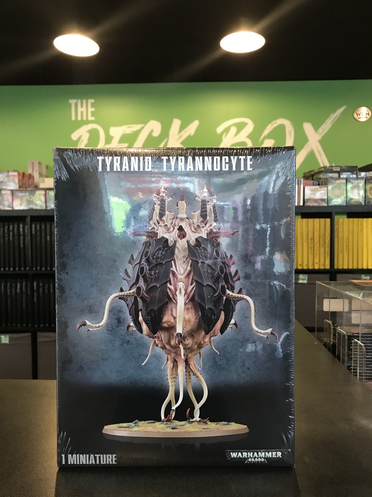 Warhammer 40K TYRANNOCYTE / Sporocyst and Mucolid Spore - The Deck Box