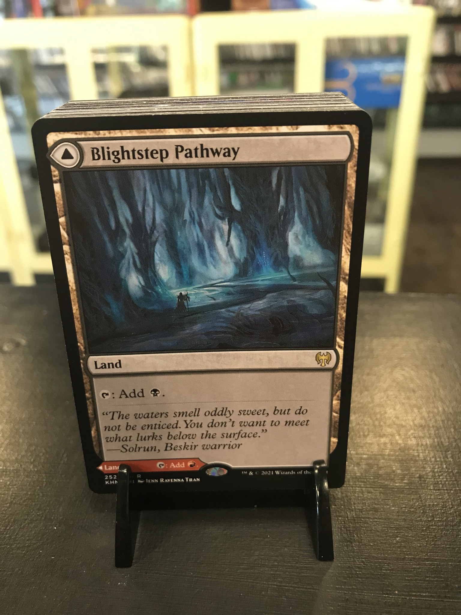 Magic Blightstep Pathway // Searstep Pathway (KHM) - The Deck Box