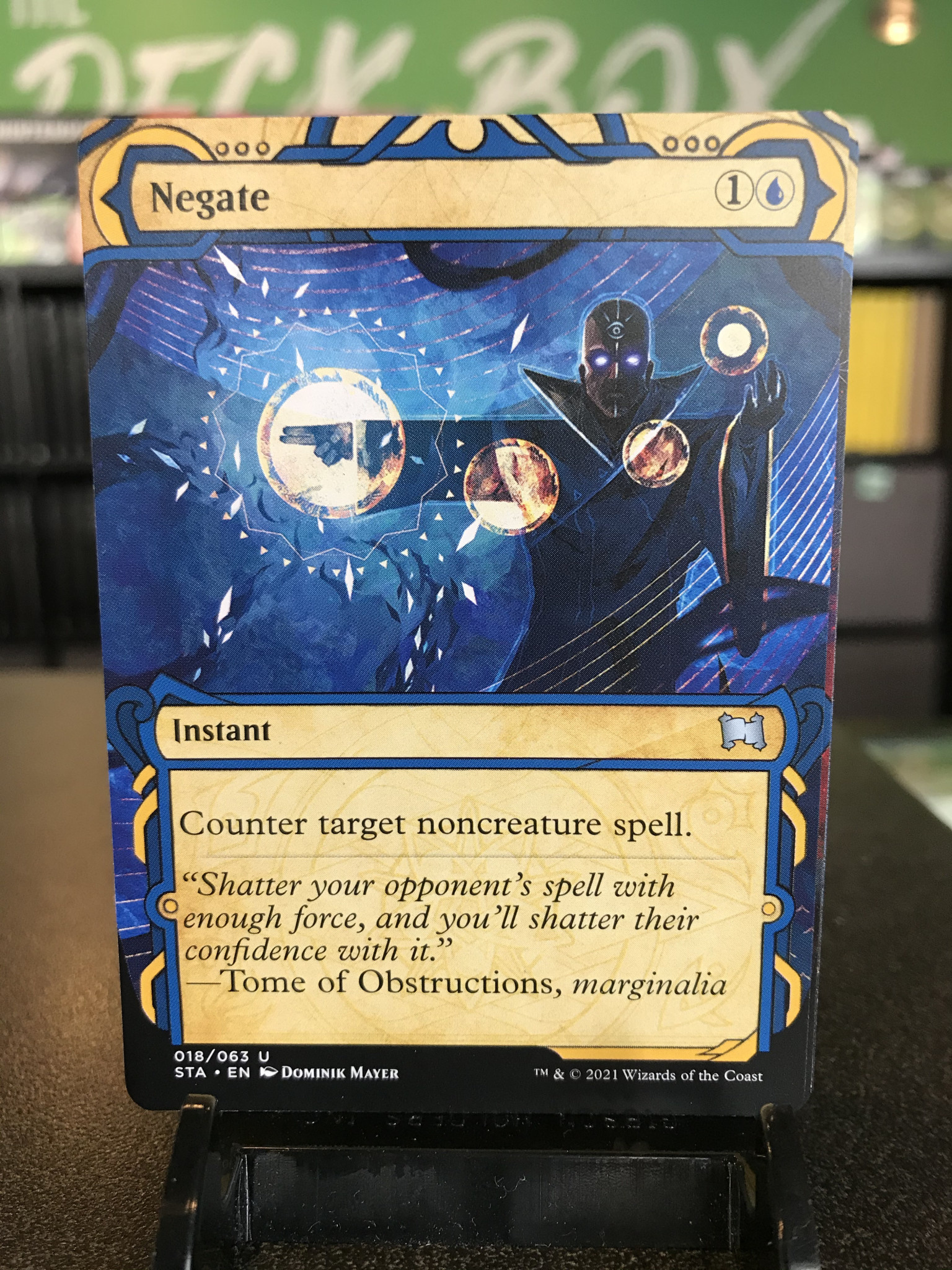 Magic Negate (STA) - The Deck Box