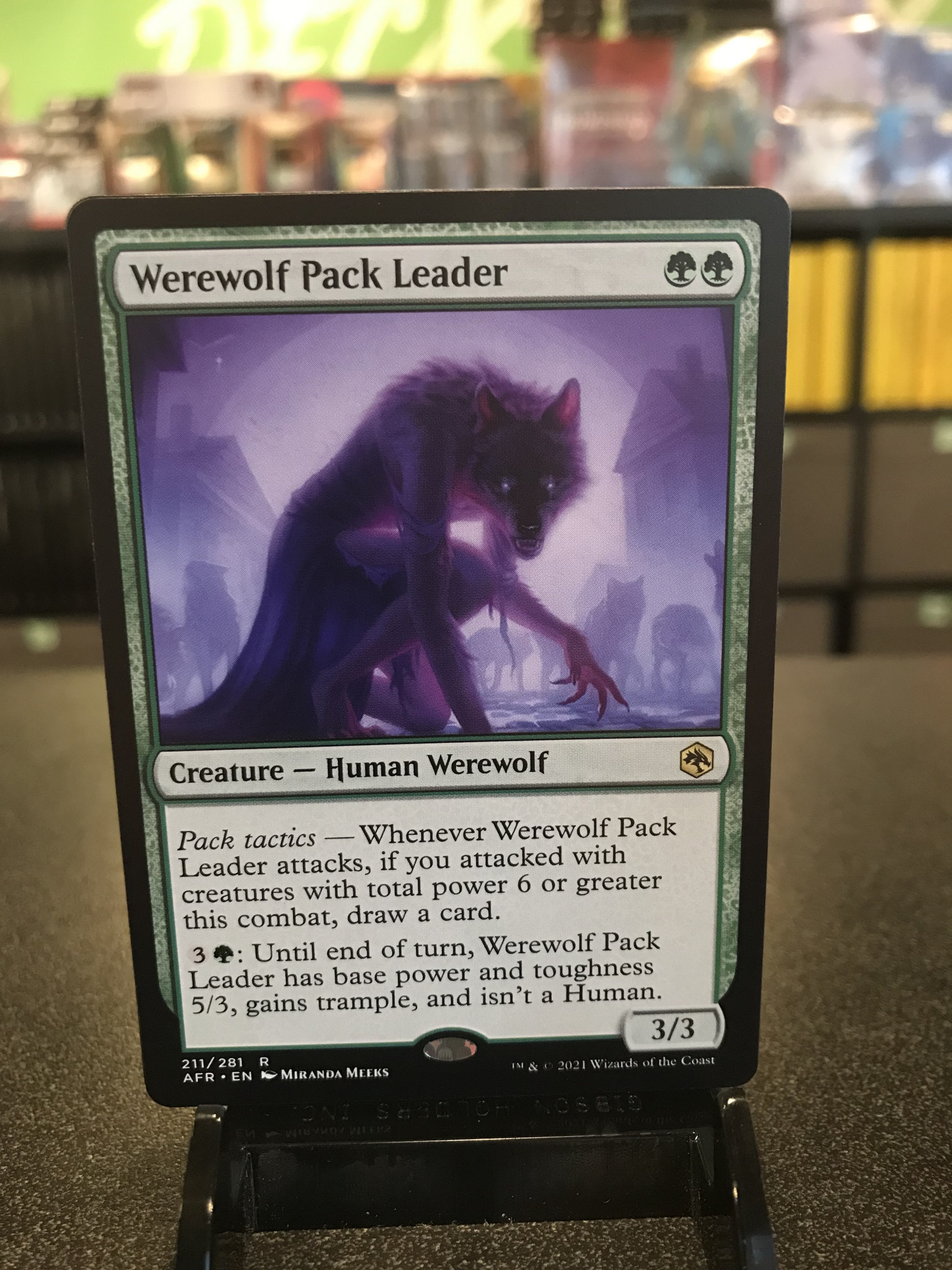 Magic Werewolf Pack Leader (AFR) - The Deck Box