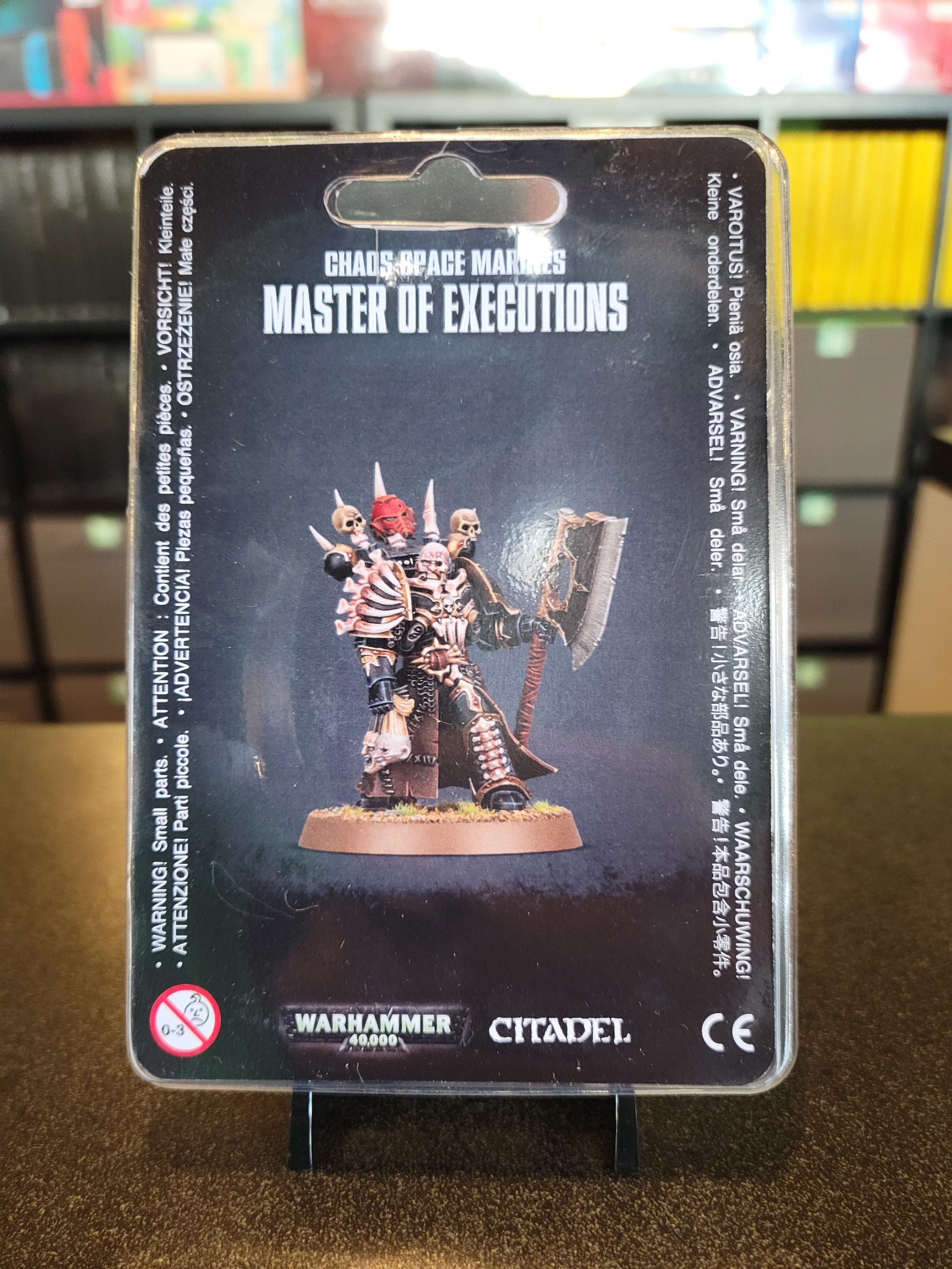 Chaos Space Marines Master of Executions - The Deck Box