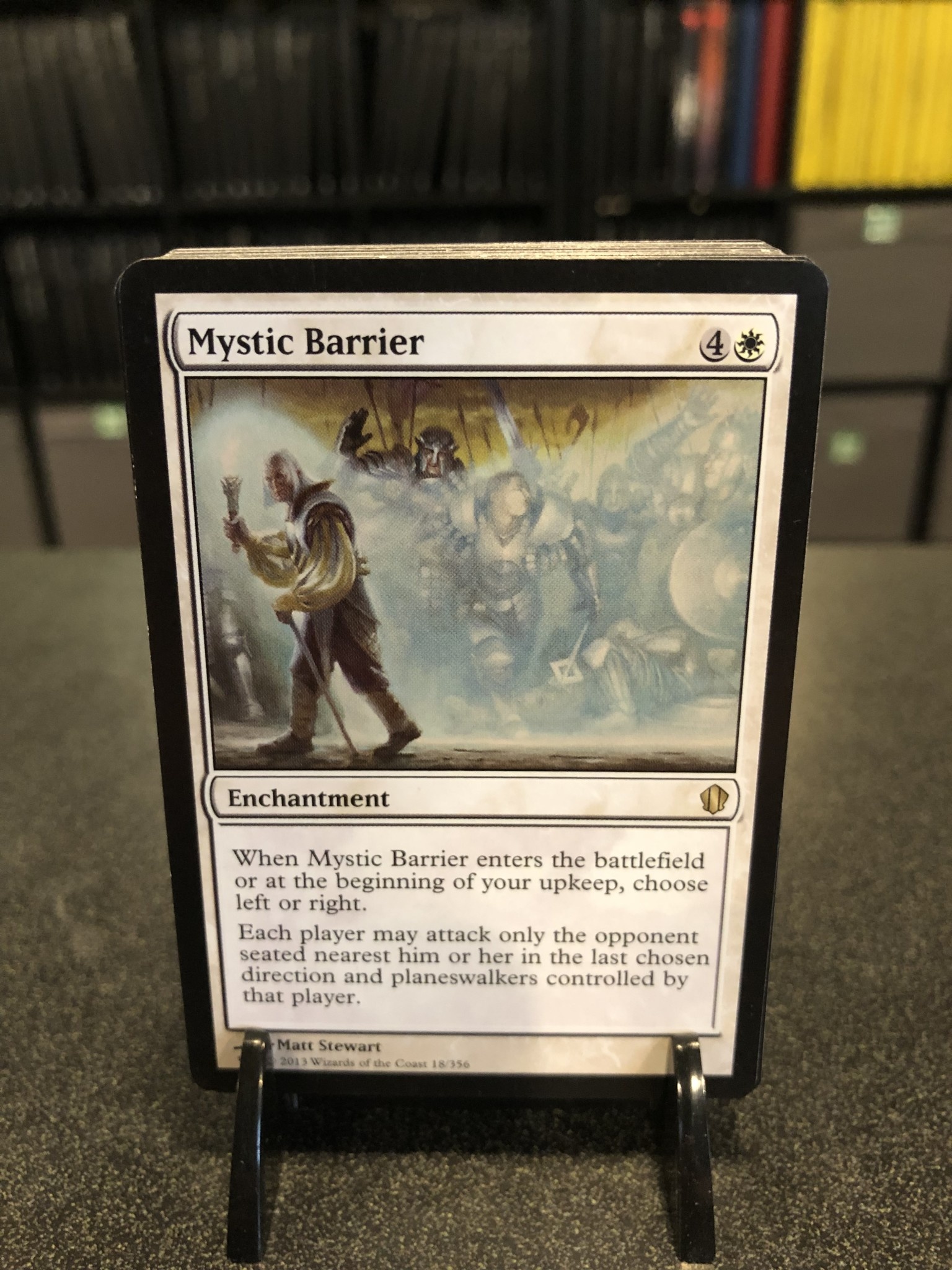 Magic Mystic Barrier (C13) - The Deck Box
