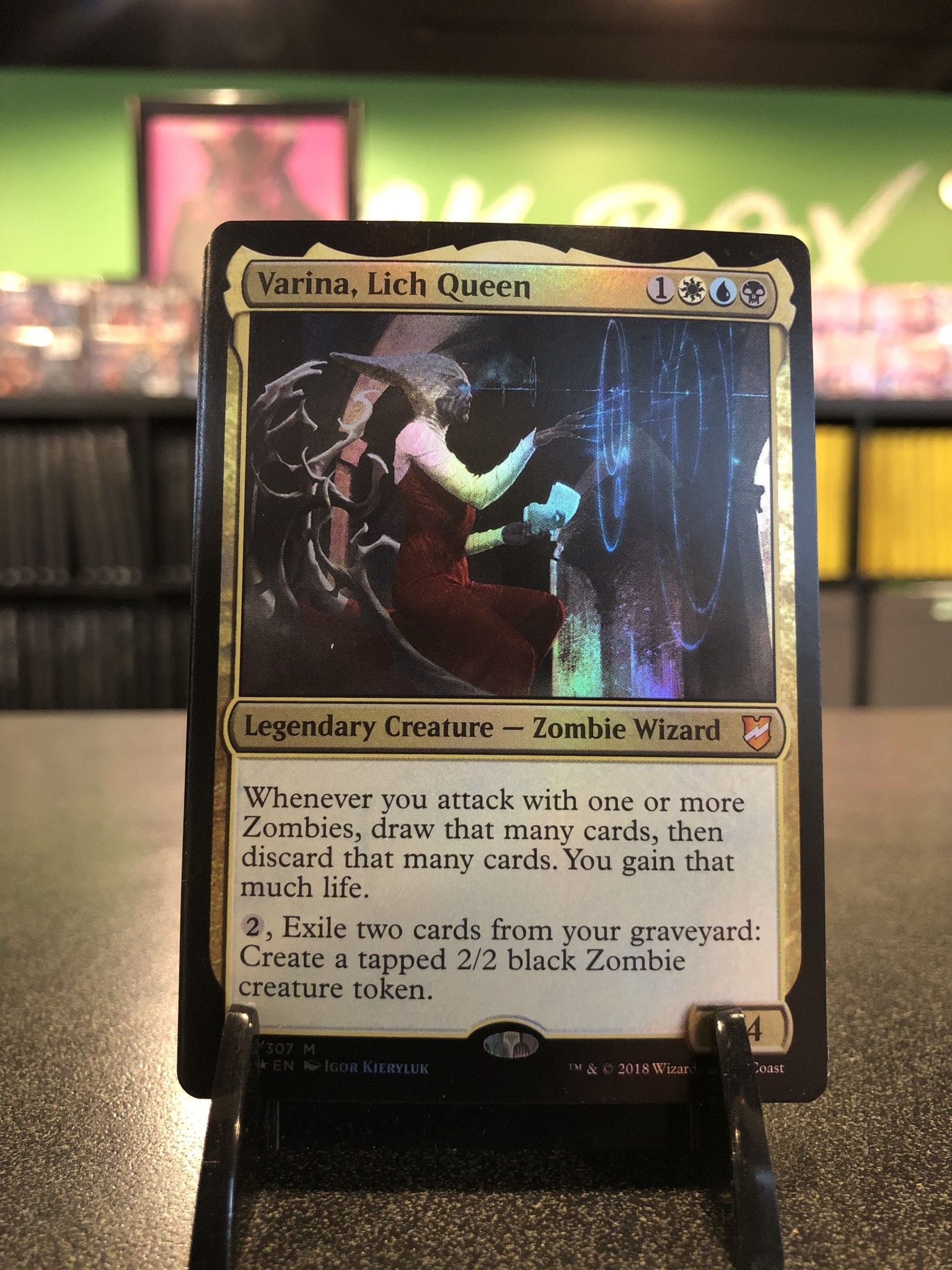 Magic Varina, Lich Queen (C18) - The Deck Box