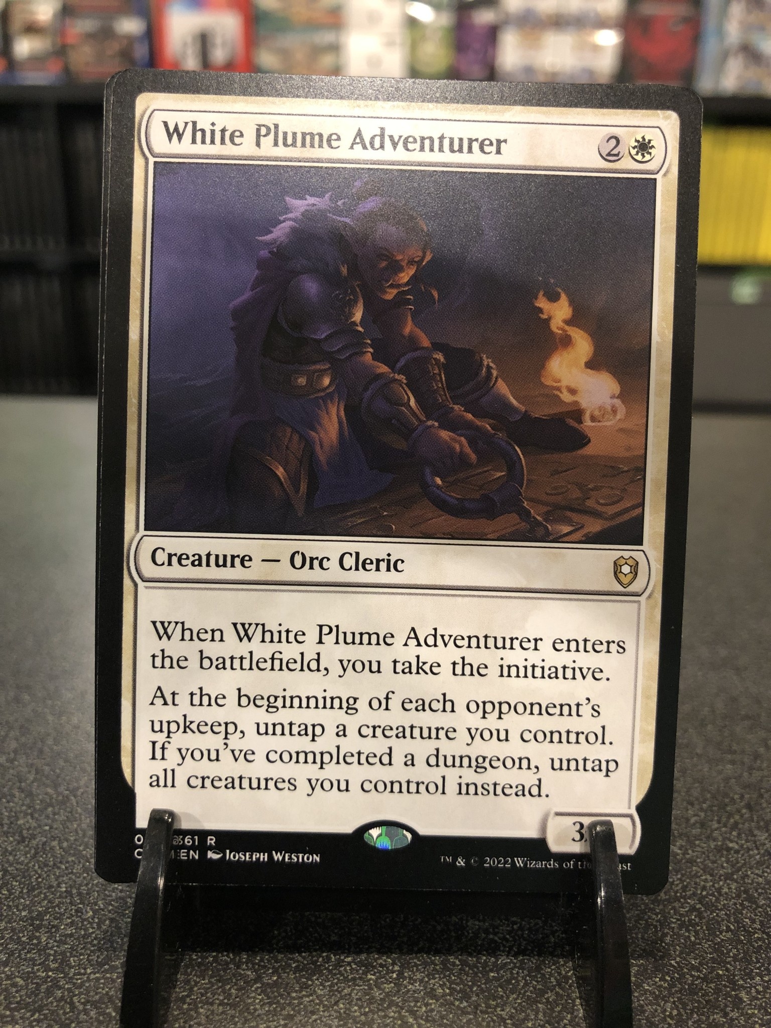 Magic White Plume Adventurer (CLB) - The Deck Box