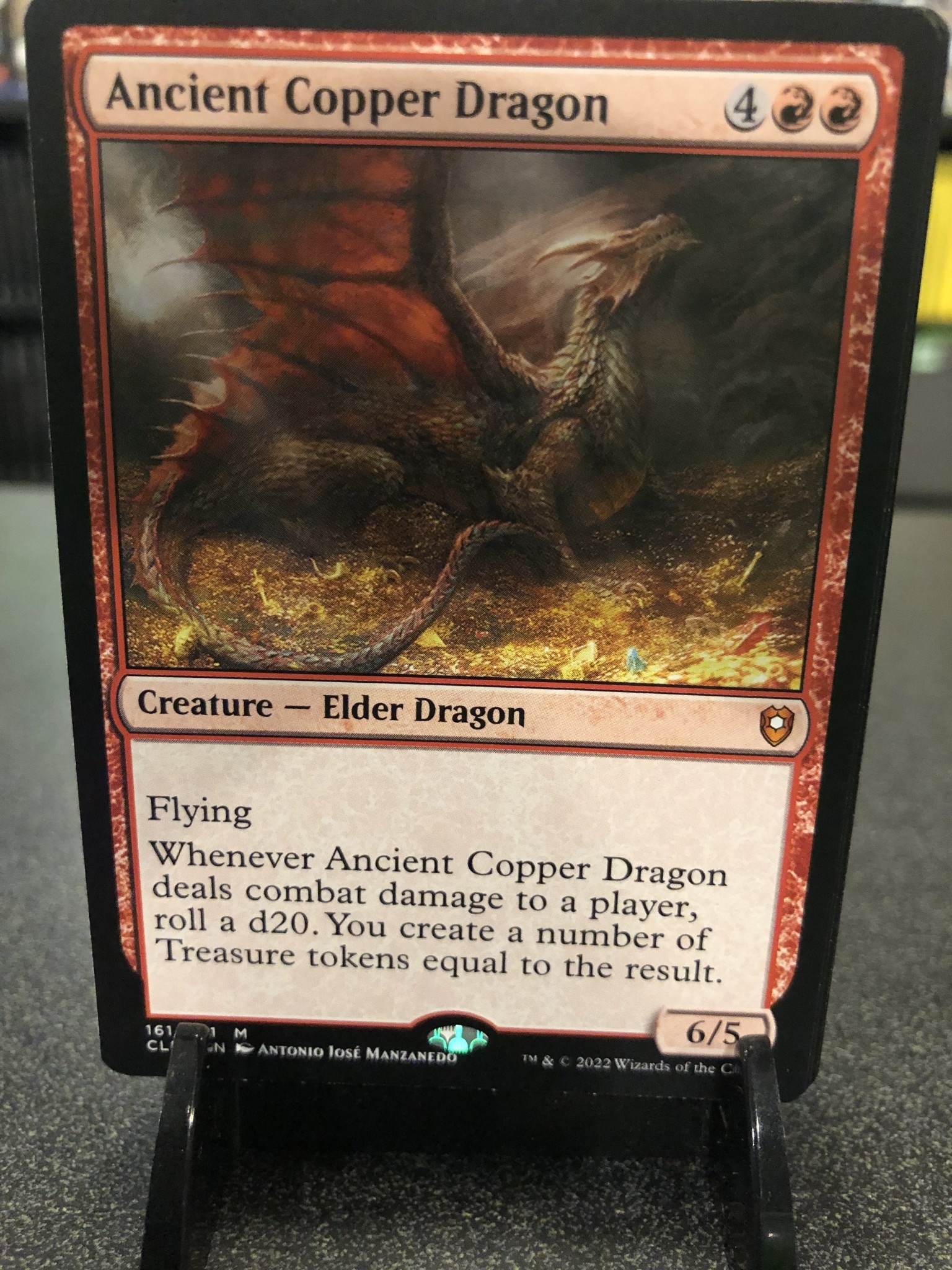 Magic Ancient Copper Dragon (CLB) - The Deck Box