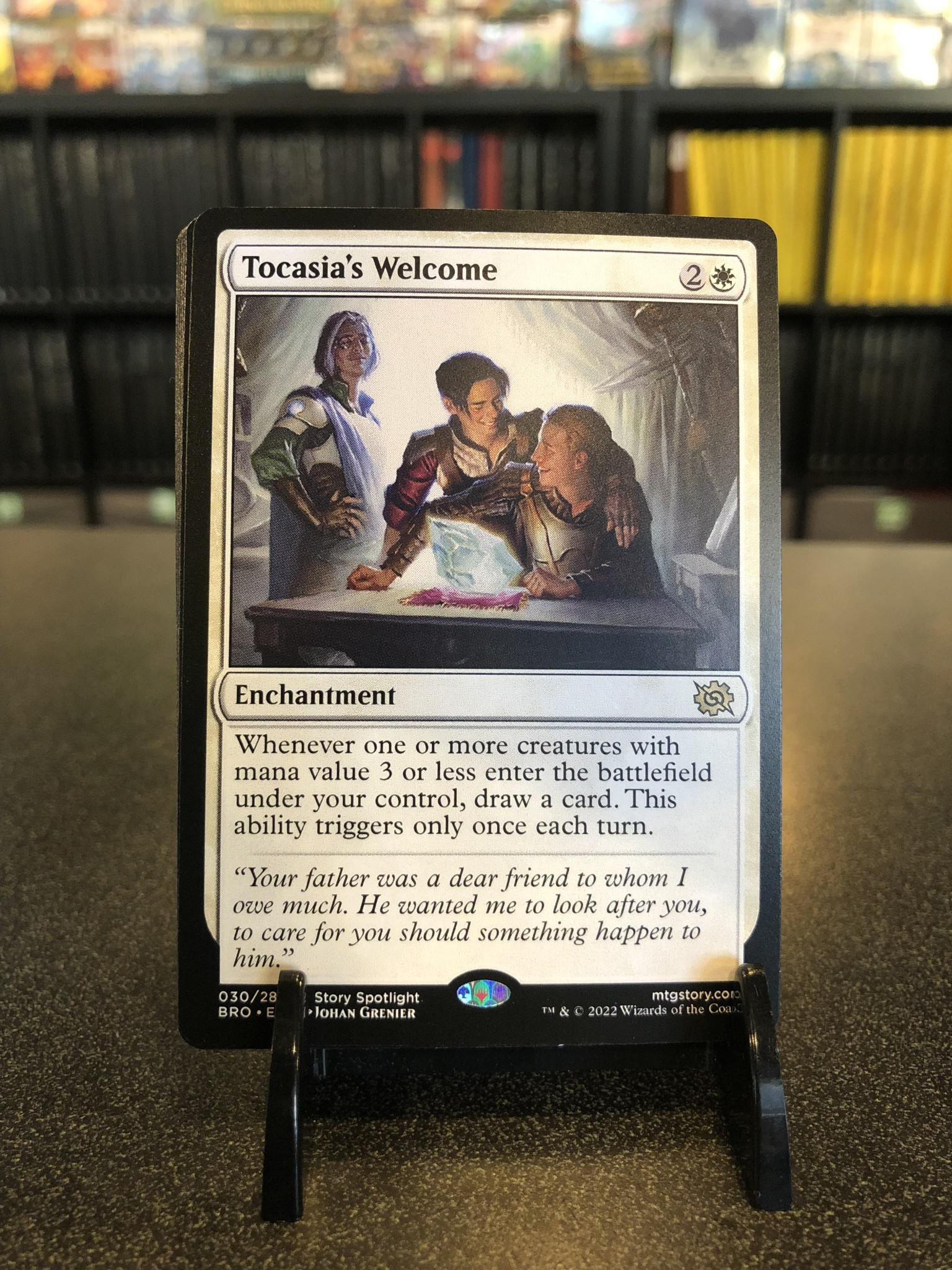 Tocasia's Welcome (BRO) - The Deck Box