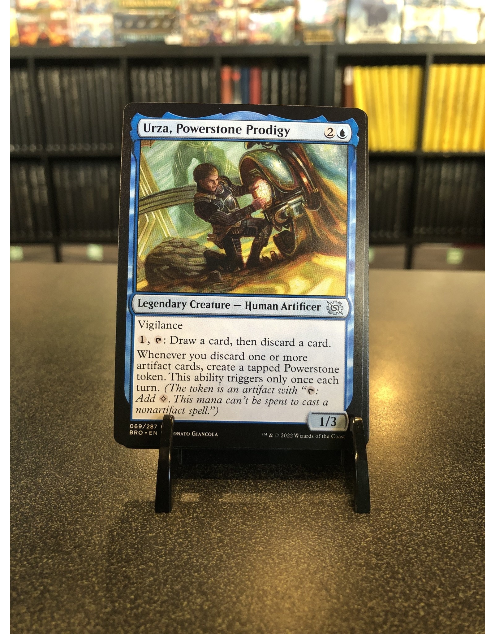 Urza, Powerstone Prodigy (BRO) - The Deck Box