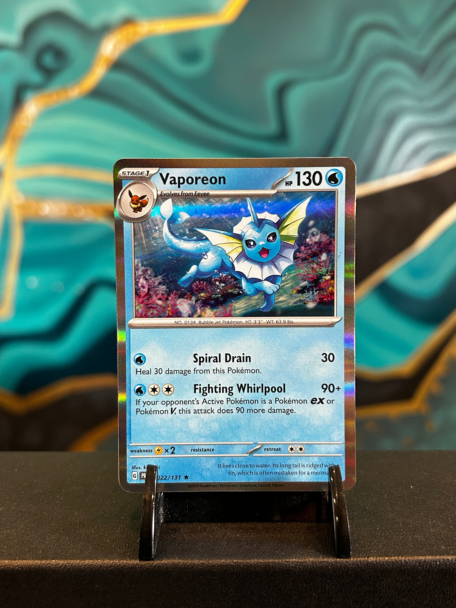 Vaporeon 022/131 - The Deck Box