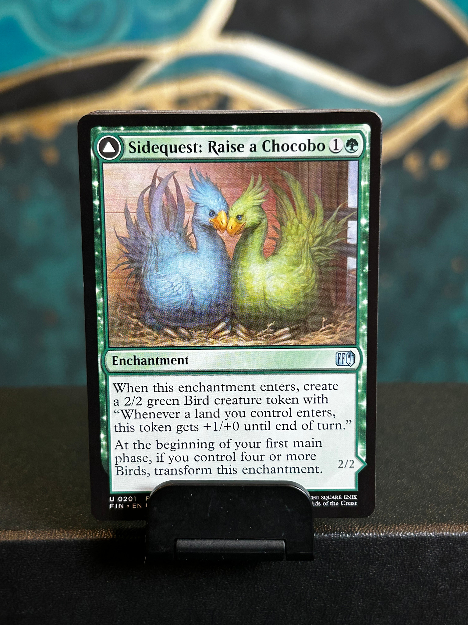 Sidequest: Raise a Chocobo // Black Chocobo (FIN) - The Deck Box