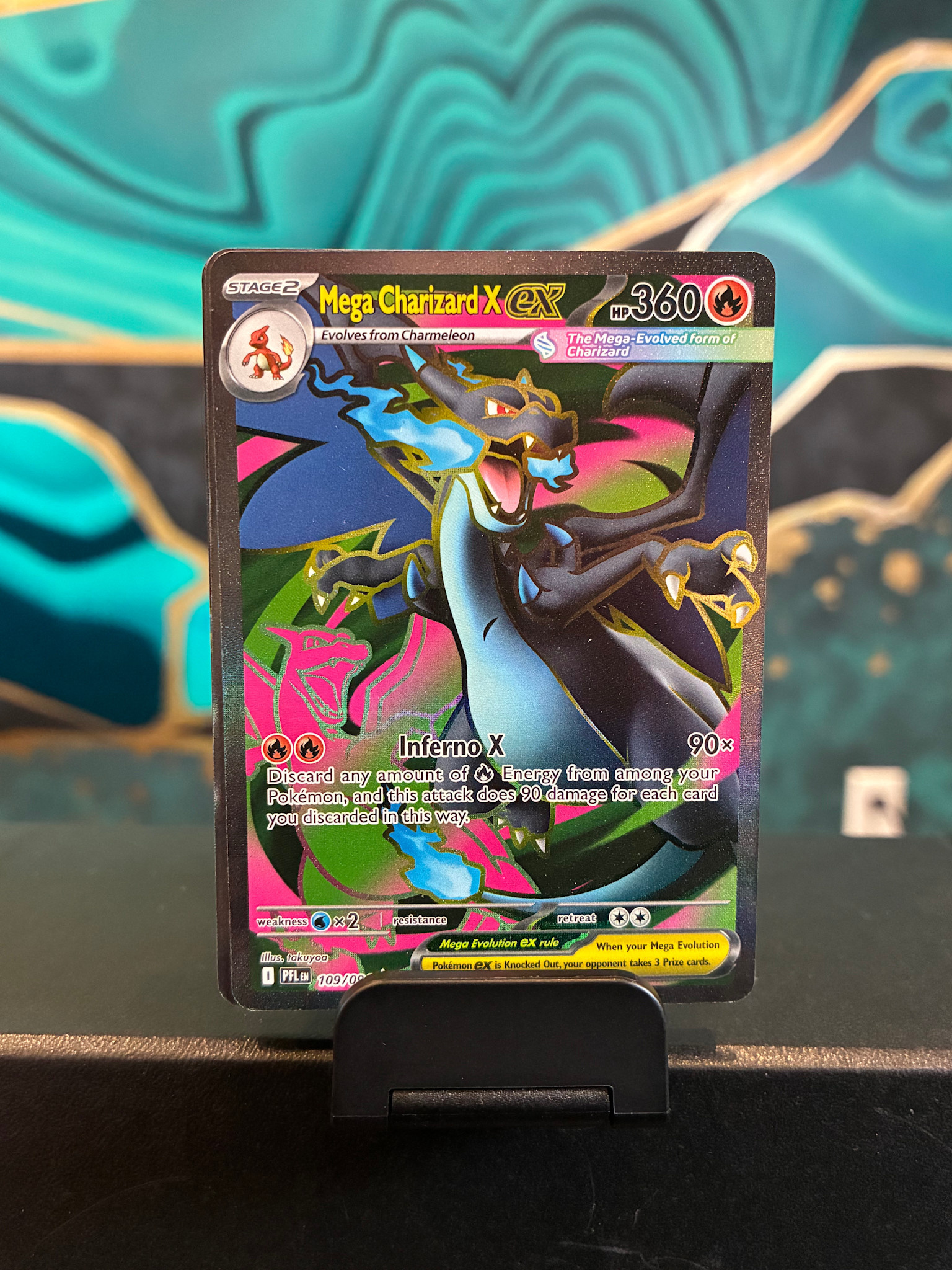 Mega Charizard X Ex 109/094 - The Deck Box
