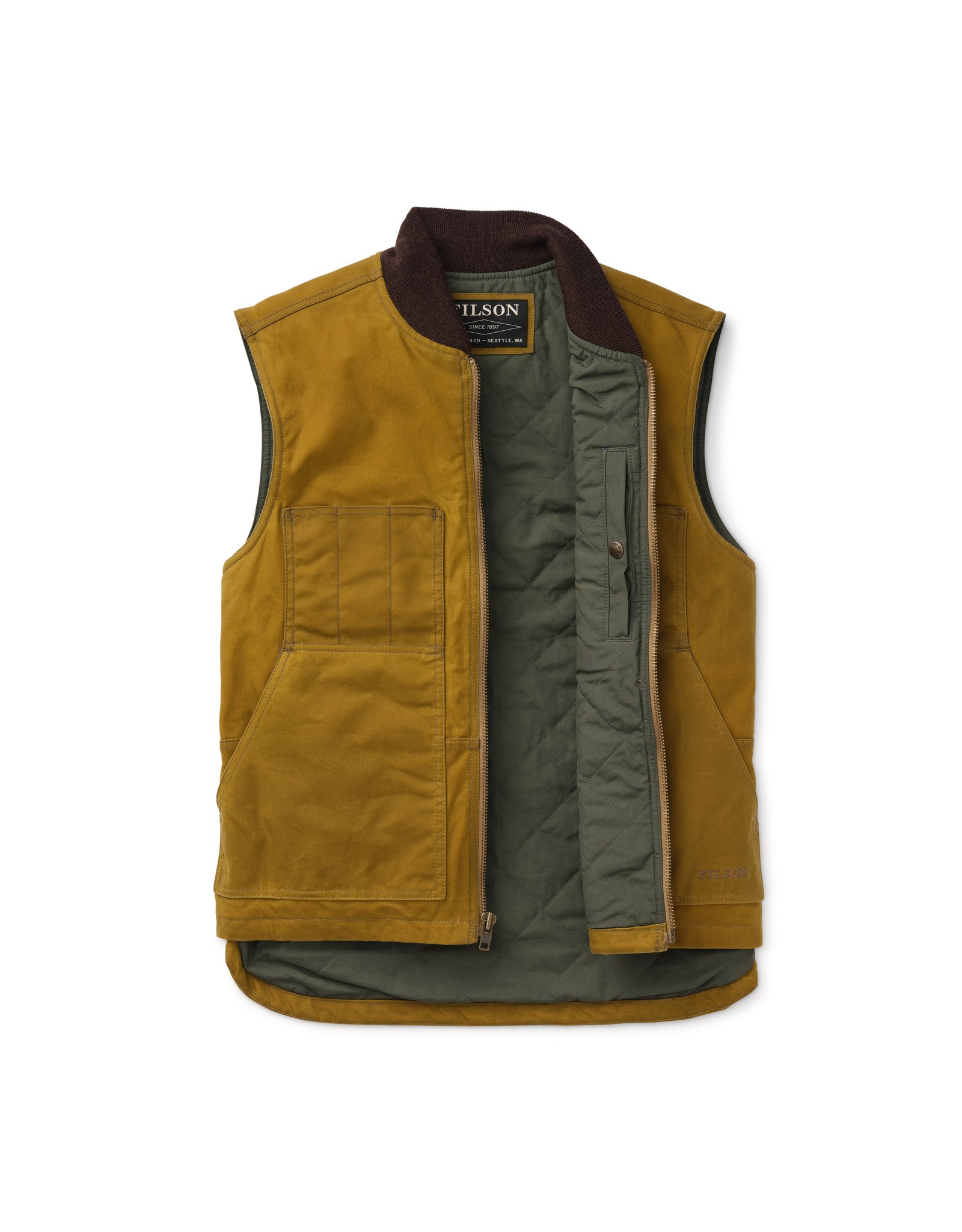 Filson Tin Cloth Insulated Work Vest - Blanton-Caldwell
