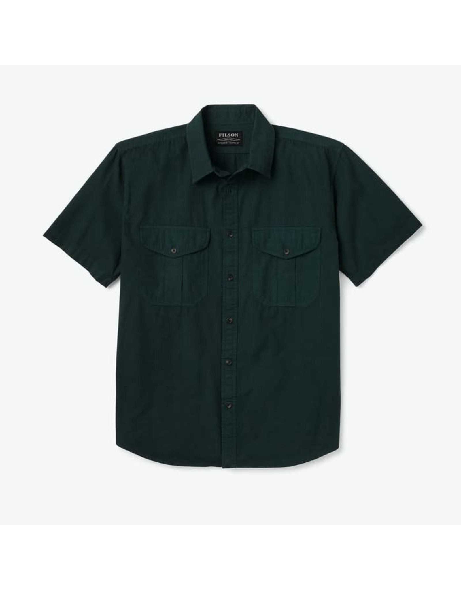 Filson Washed Short Sleeve Feather Cloth Shirt - Blanton-Caldwell