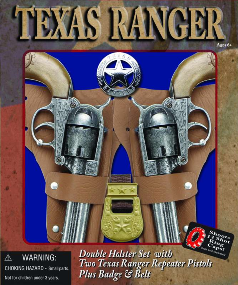 Toy Texas Ranger Badge