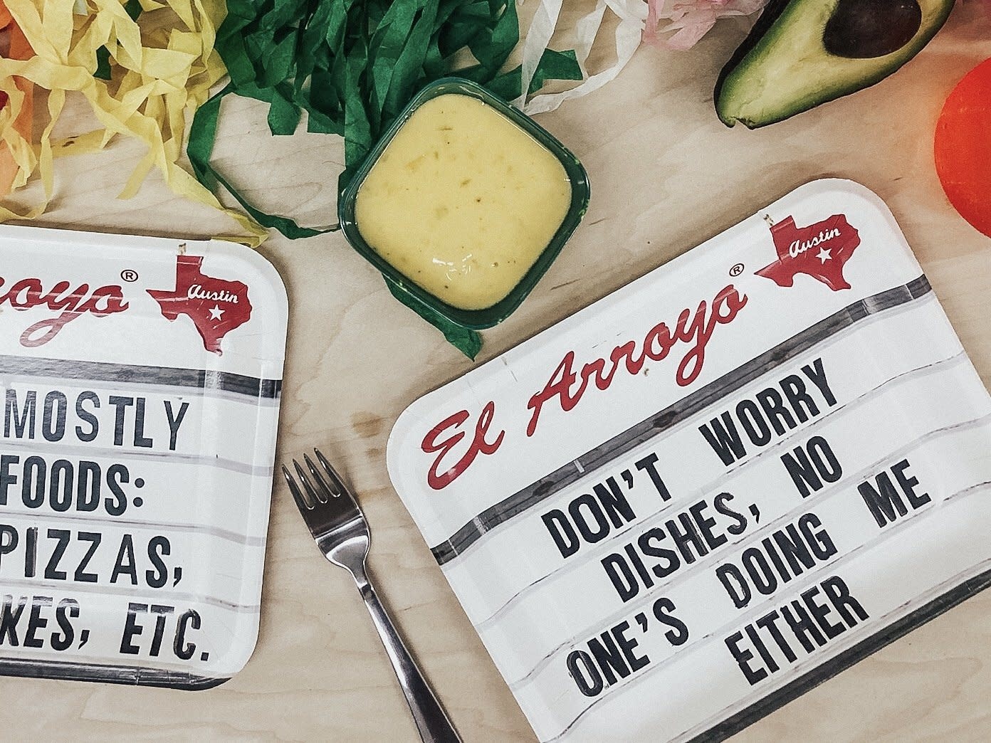 Party Plates (Pack of 12) - Don't Worry Dishes - Blanton-Caldwell