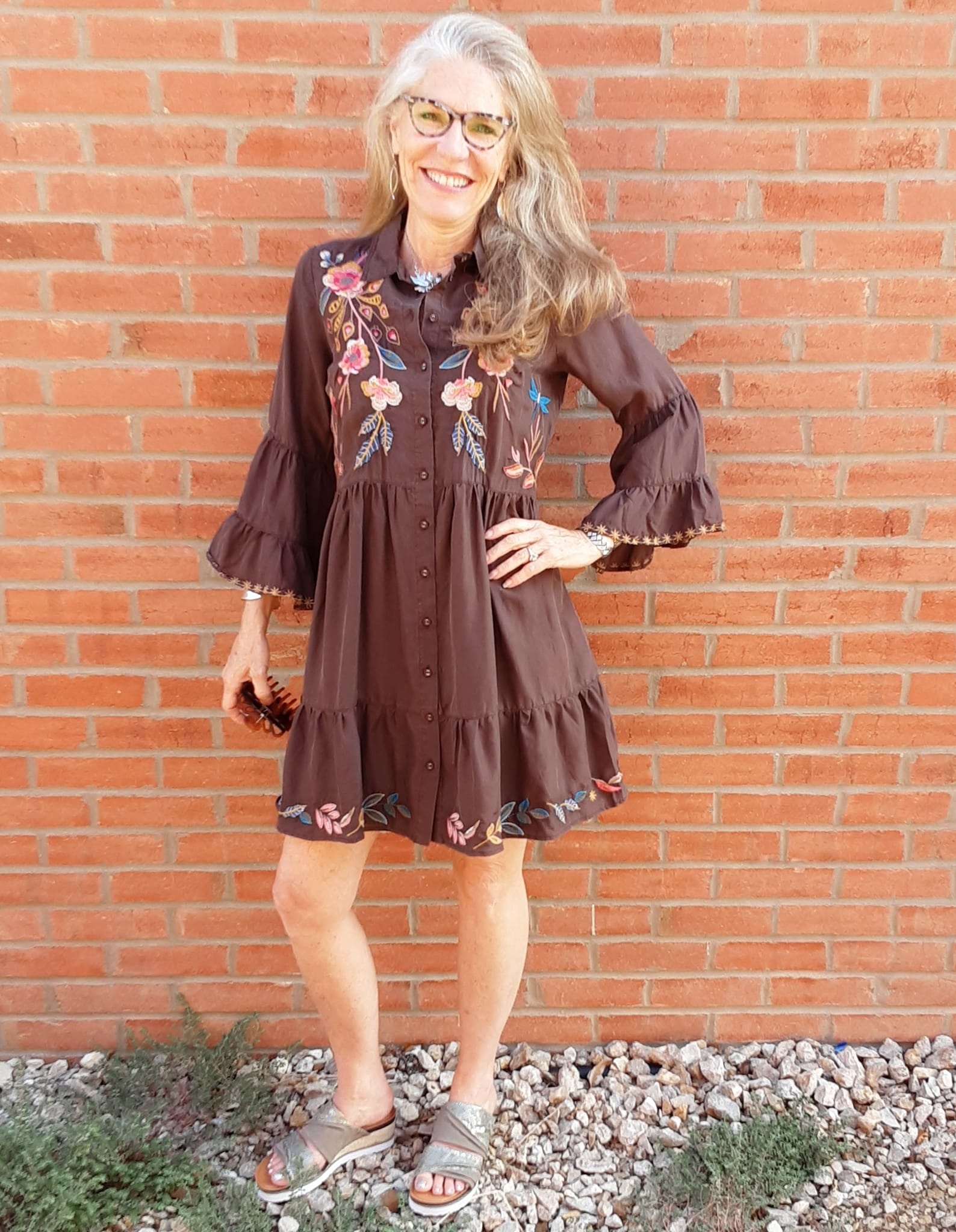 Johnny Was Shuri Easy Tiered Dress (Slip) - Blanton-Caldwell