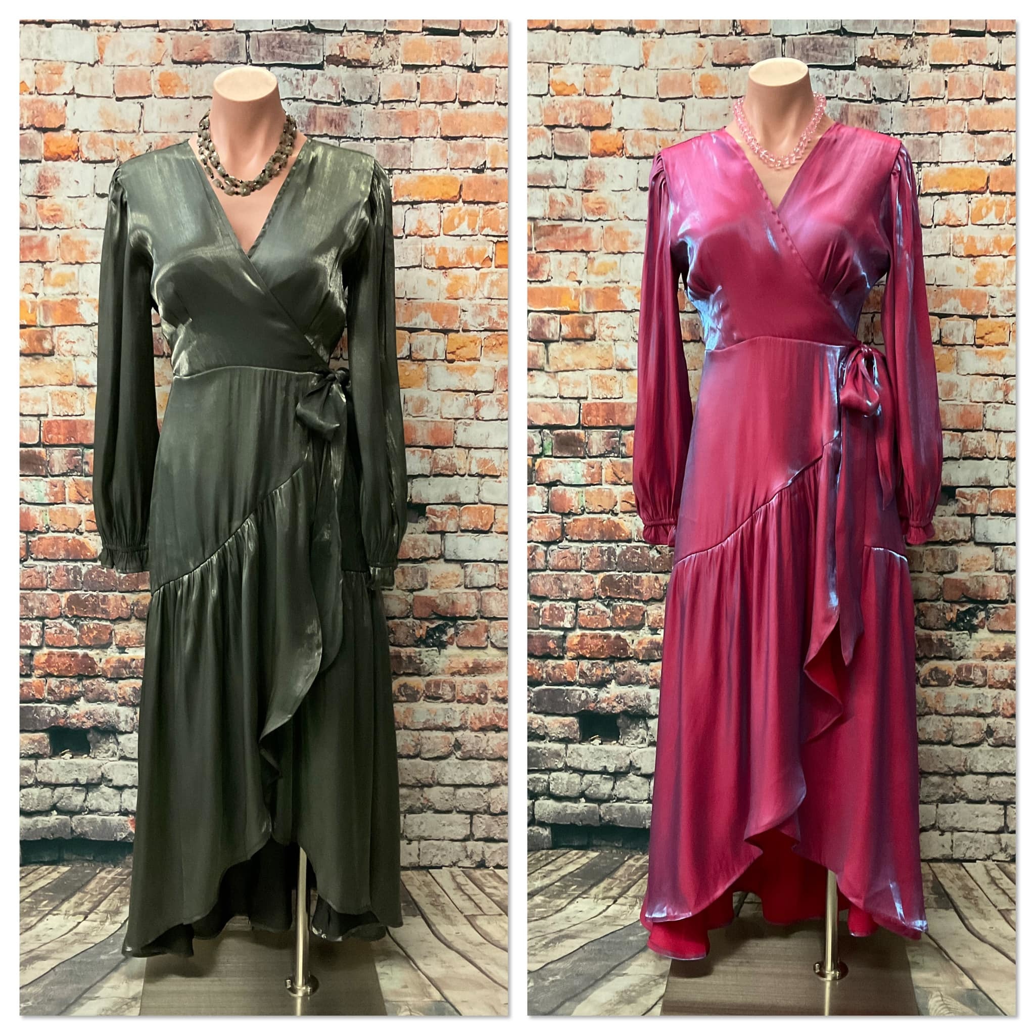 Trinidad Maxi Dress with Sharkbite Hem - Blanton-Caldwell
