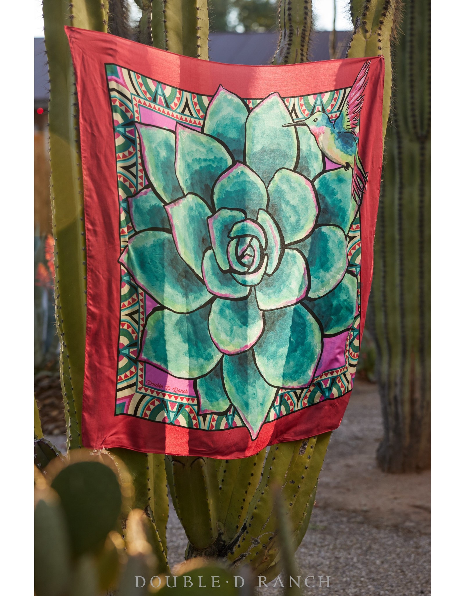 Double D Ranch Nectar Robber Desert Desperado Scarf - Blanton-Caldwell