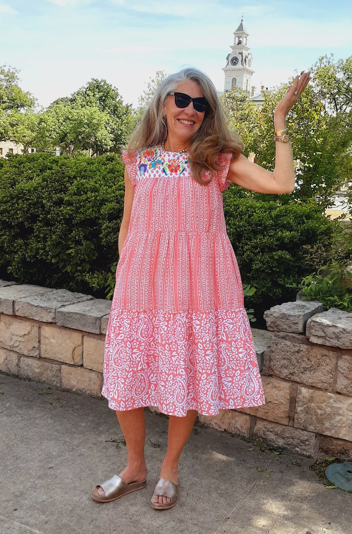 Sister Mary Sara Tiered Dress - Blanton-Caldwell