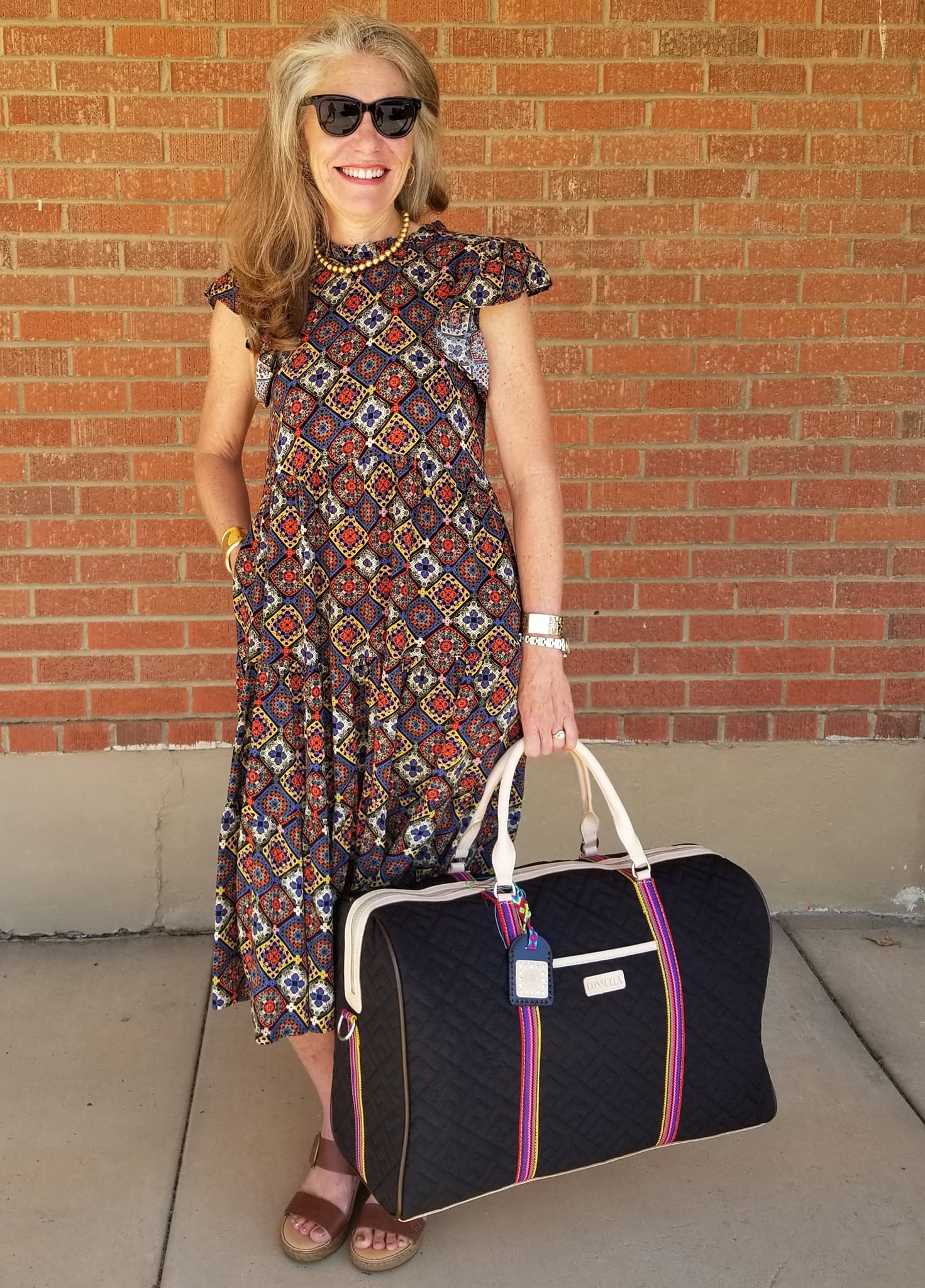 Uncle Frank Granny Squared Dress - Blanton-Caldwell