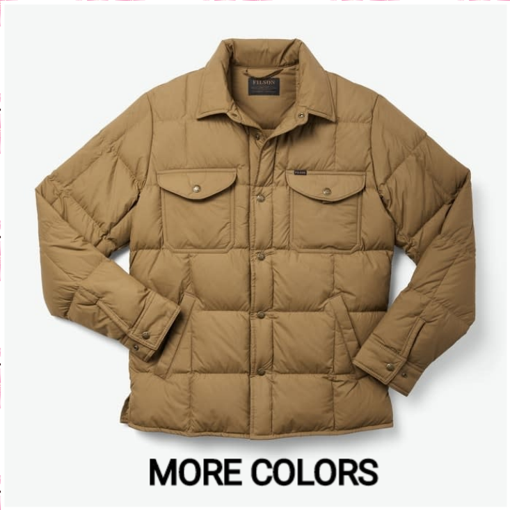 Filson Lightweight Down Jac-Shirt - Blanton-Caldwell