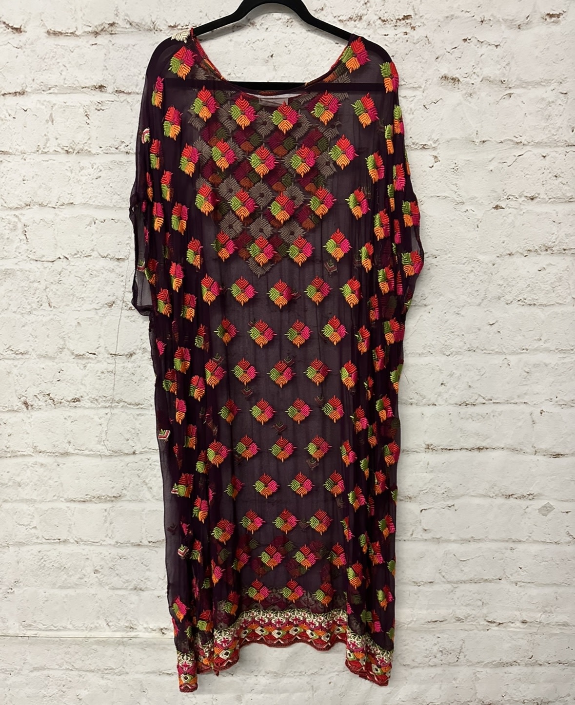 Purple Shear Artisanal Handcrafted Dress - Blanton-Caldwell