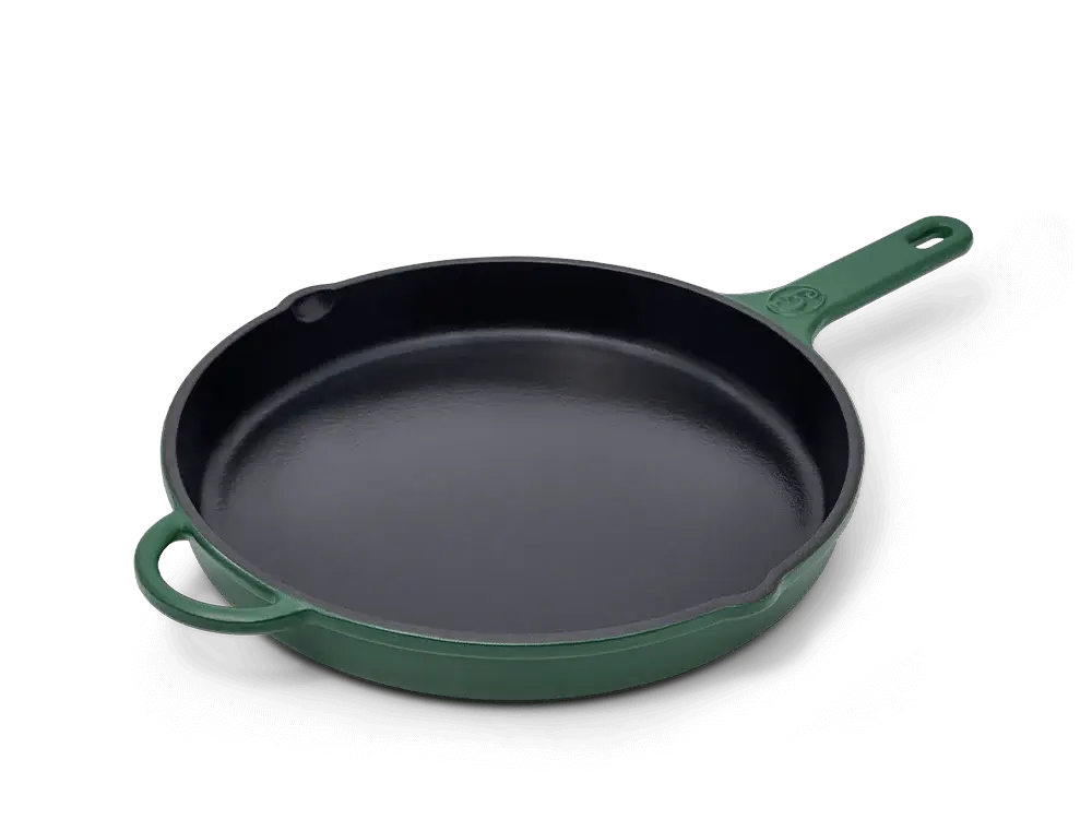 Great Jones King Sear 12" Cast-Iron Skillet - Broccoli - Blanton-Caldwell