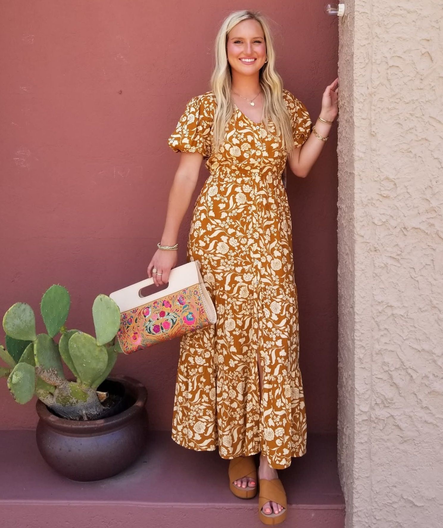 Beth Floral Maxi Dress - Blanton-Caldwell