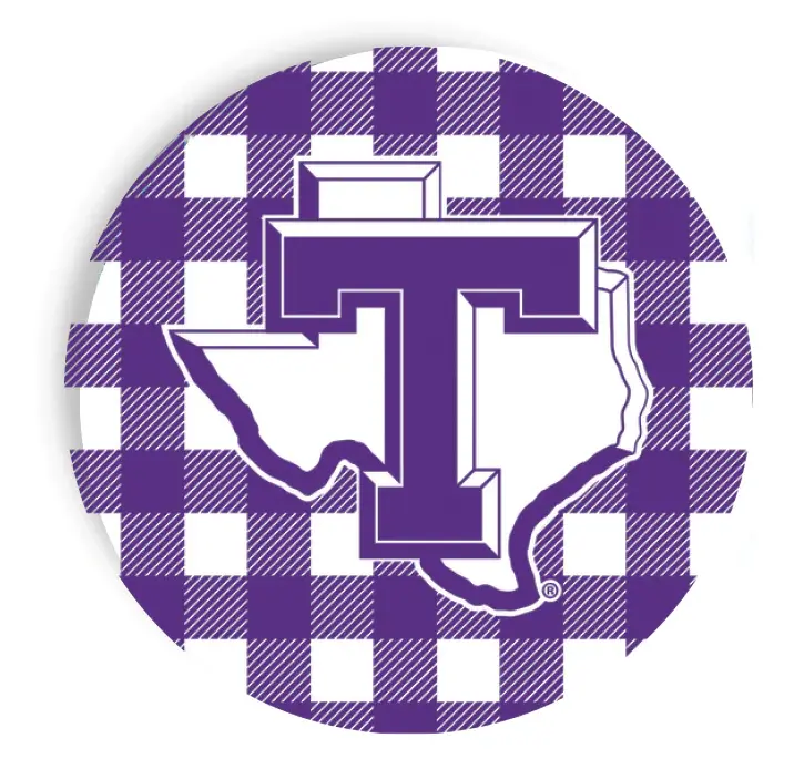 Tarleton State University 9 Inch Dinner Plate 10 Pack - Blanton-Caldwell