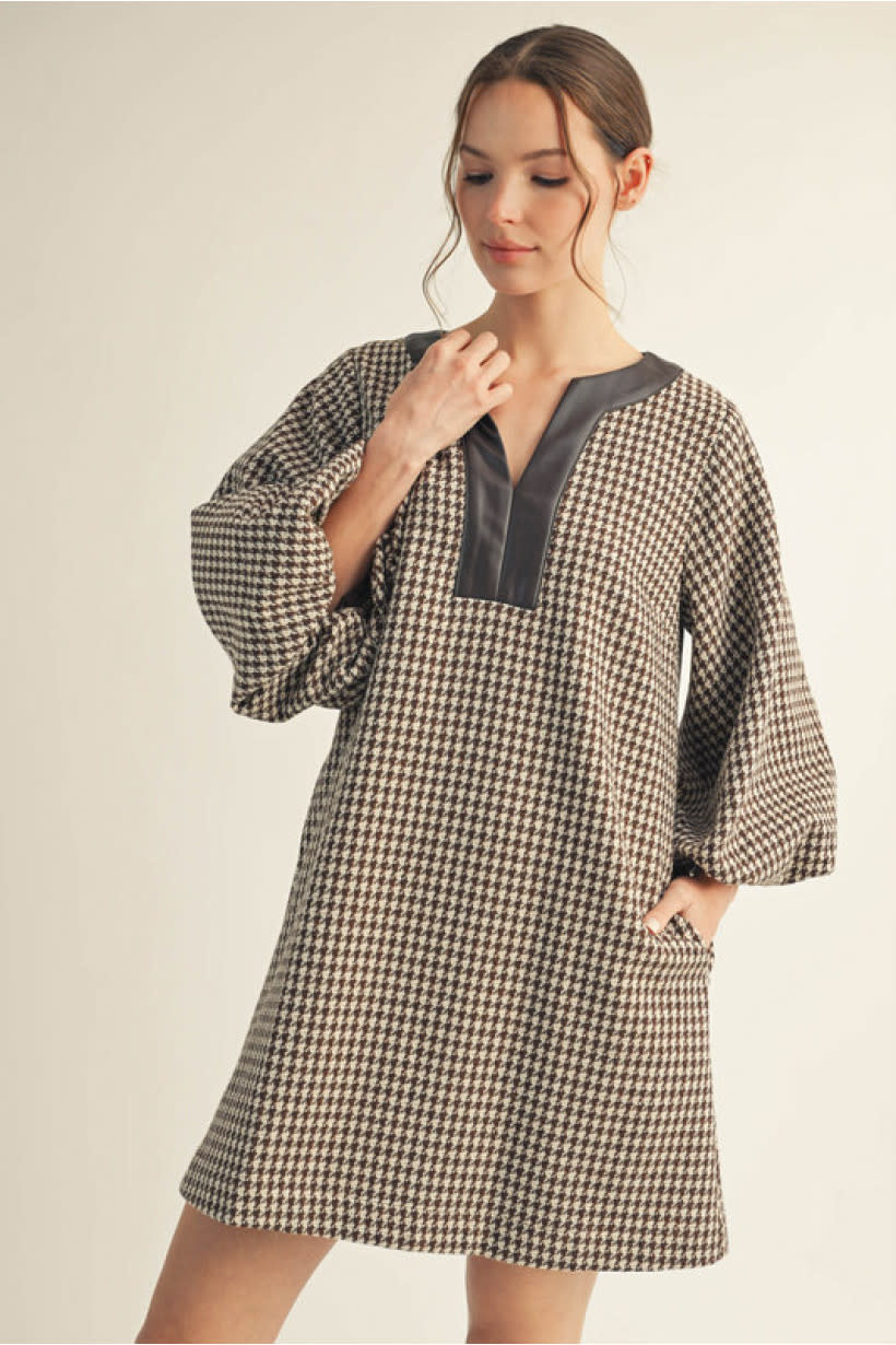 Hailey Herringbone Dress - Blanton-Caldwell