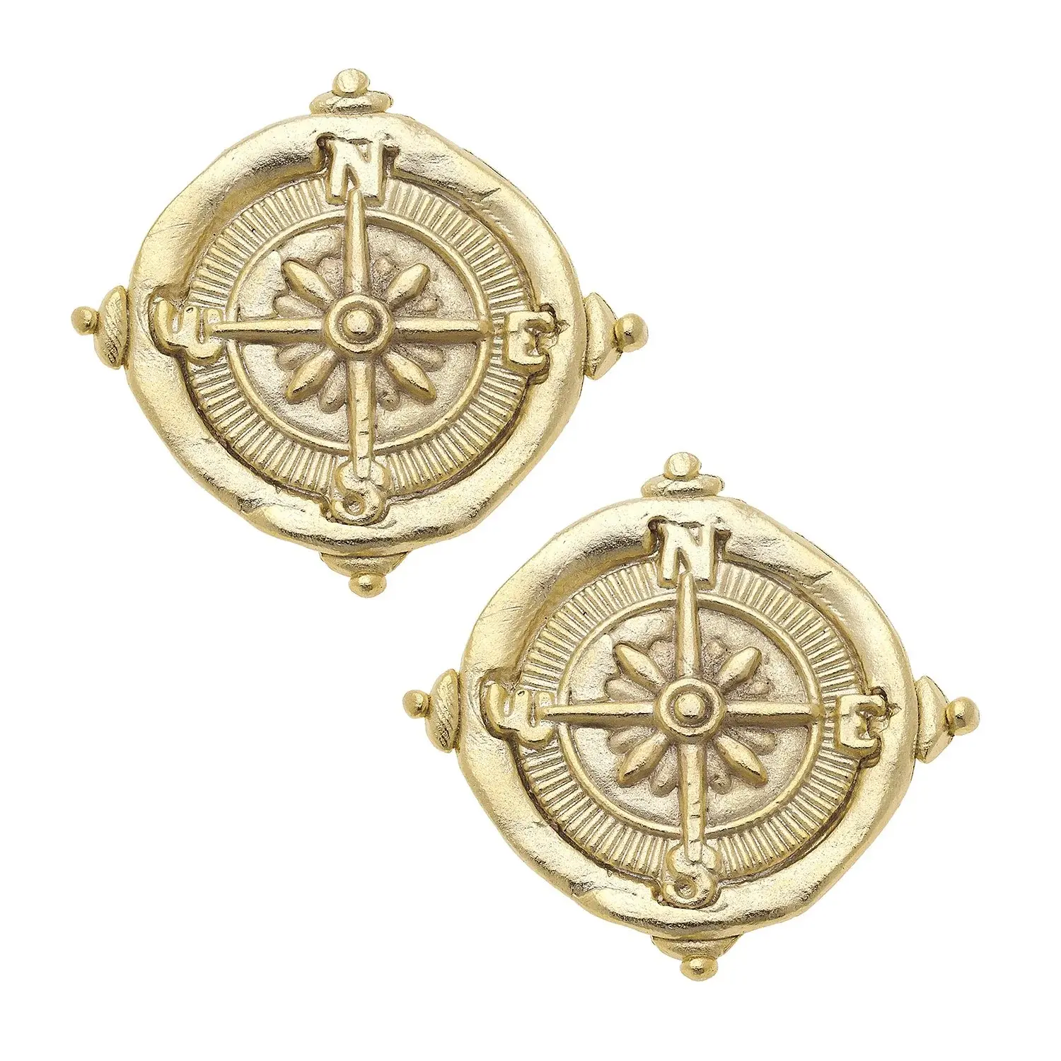 Susan Shaw Compass Studs - Blanton-Caldwell