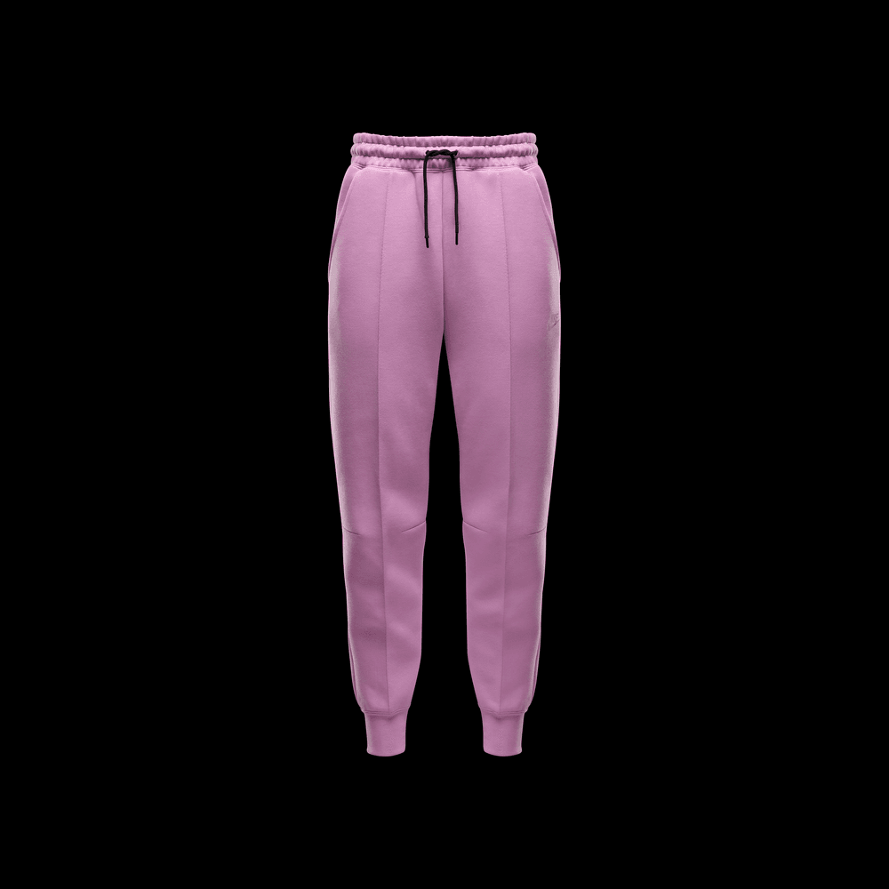 Wmns Nike SPW Tech FLC Mid-Rise Jogger 'Beyond Pink/BLK Wmns Nike SPW Tech FLC Mid-Rise Jogger 'Beyond Pink/BLK