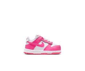 TD Nike Dunk Low 'White/Laser Fuchsia|FB9107-102|Top Fashion TD Nike Dunk Low 'White/Laser Fuchsia|FB9107-102|Top Fashion