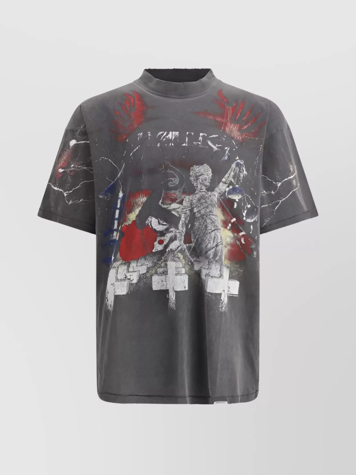 Represent Metallica Master Of Puppets Tee 'Vintage Grey|MLM4354-VGY|TF - Top Fashion