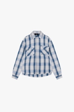 Represent Season Flannel Shirt 'Mid Blue|MLM2905-07|Top Fashion - Top ...