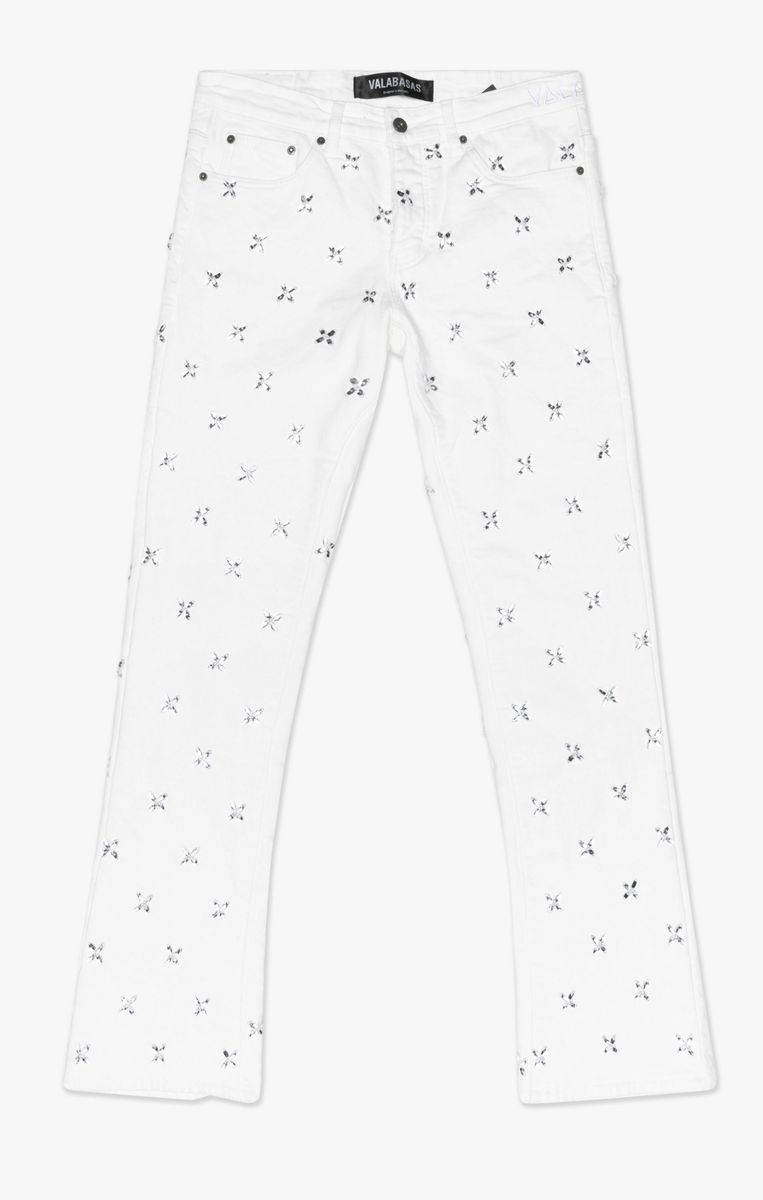 Valabasas Stim Stacked Denim Pant 'White|VLBS-VJ3-1007-WHT|Top Fashion ...