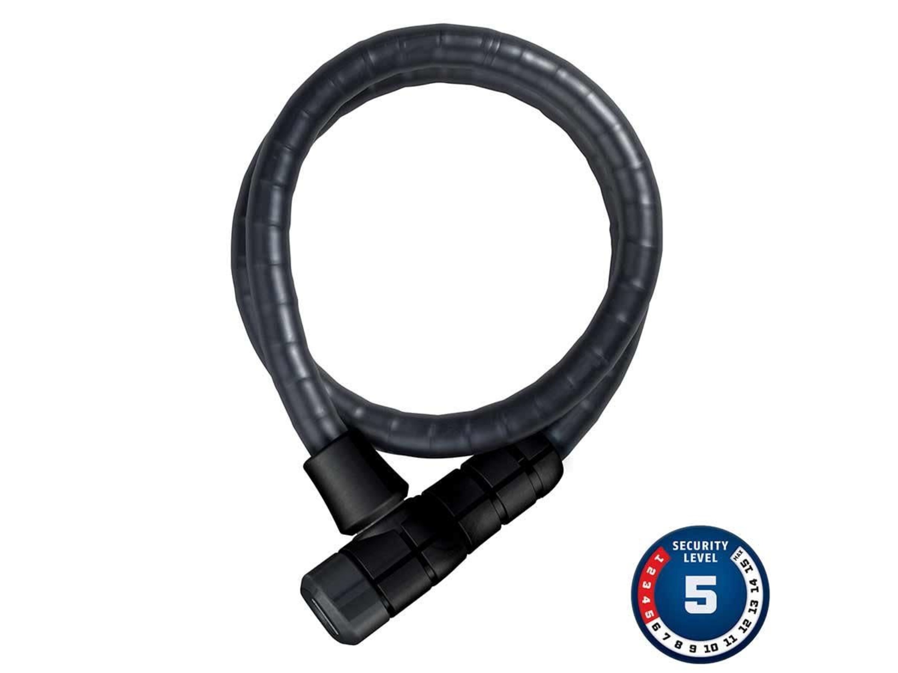 ABUS Microflex Lock 6615K Armored cable with key 15mm/ 85cm - Bike and Brew