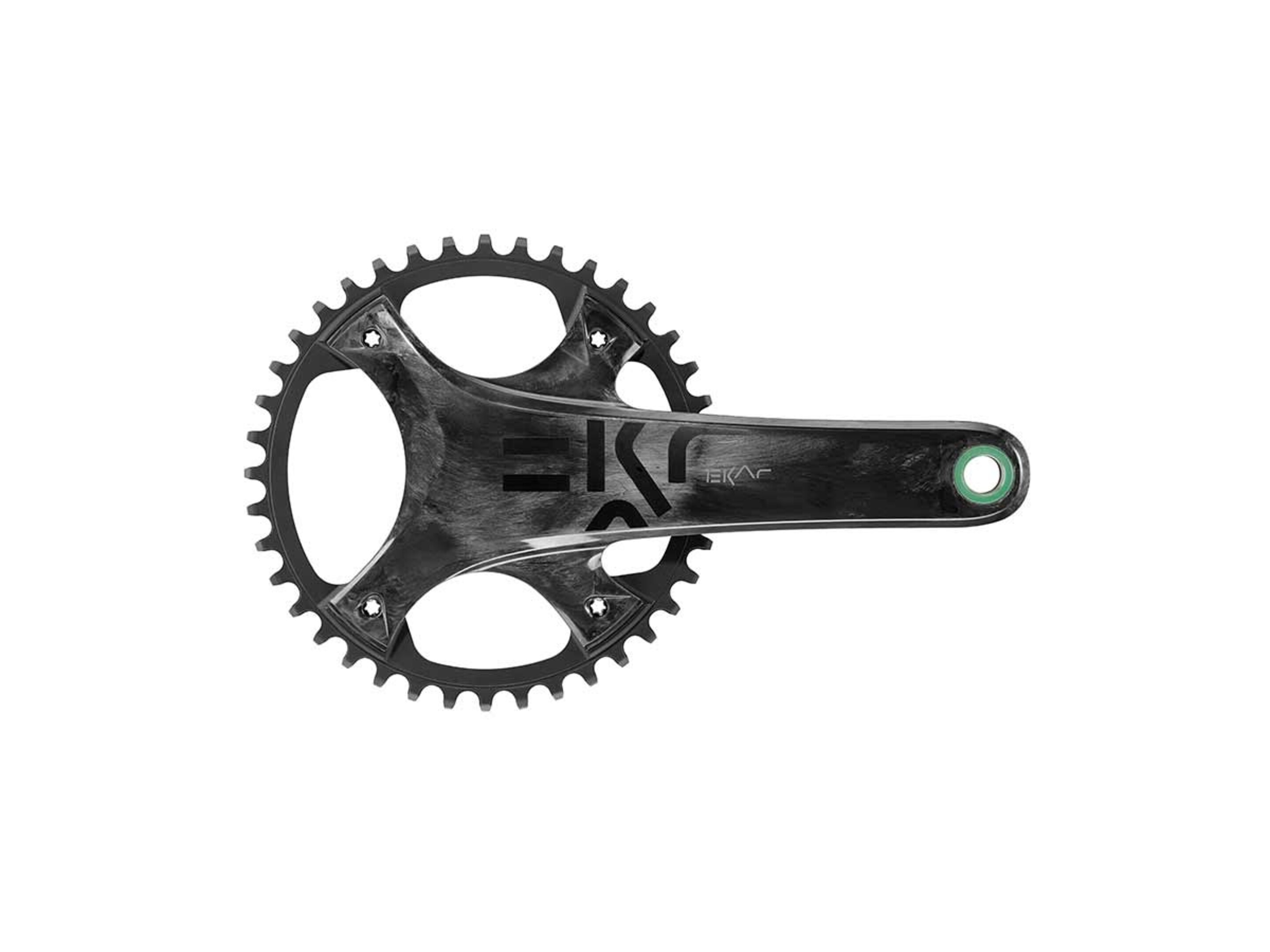 Campagnolo, EKAR, Crankset, 40, 170mm, Black, Road Disc - Bike and Brew