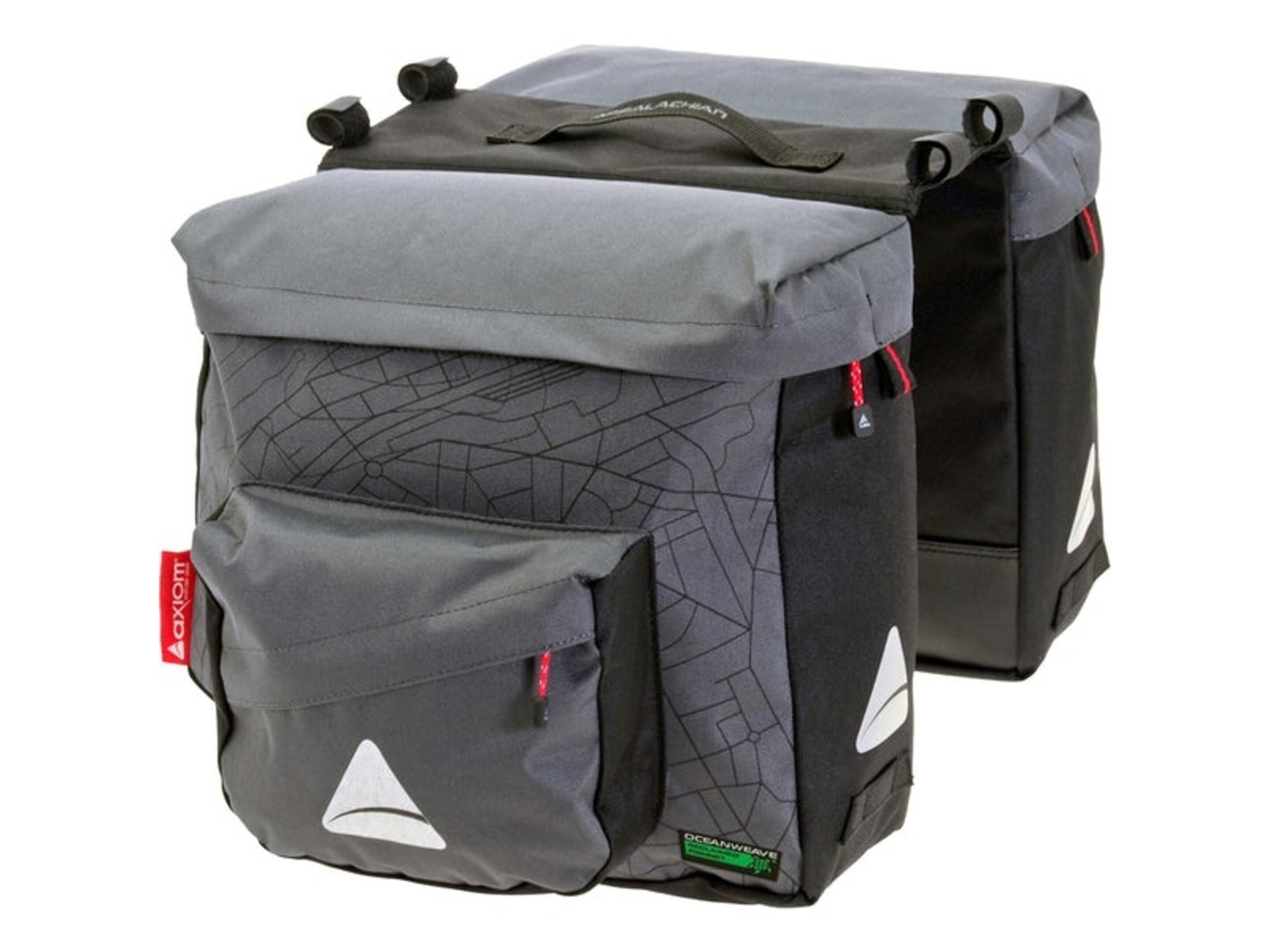 Axiom Seymour OceanWeave P25 Twin Panniers - Bike and Brew
